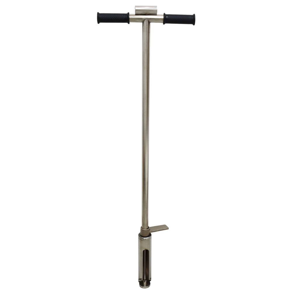 Soil Sampler Probe with Foot Pedal 304 Stainless Steel Soil Probing ...