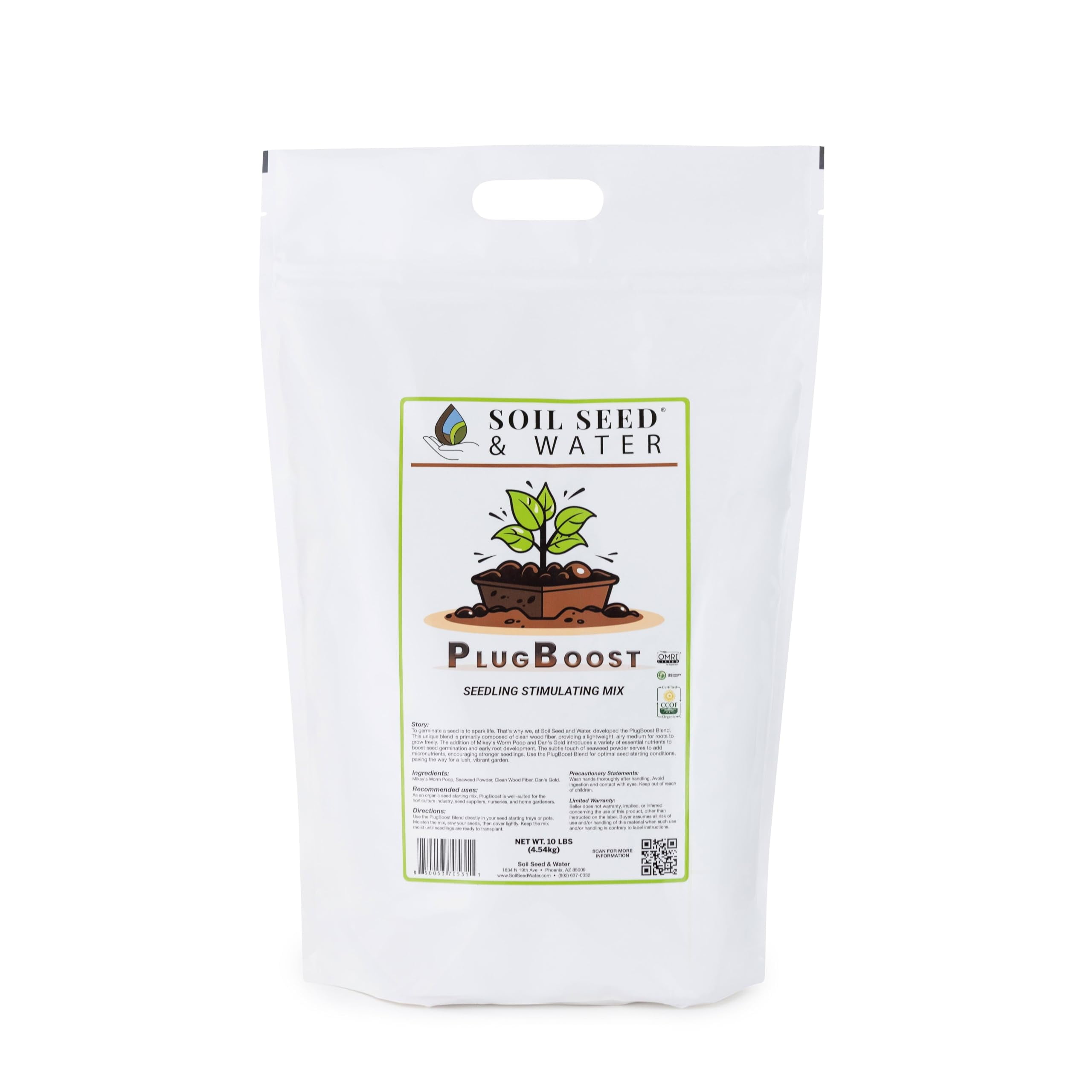 Soil Seed & Water Plug Boost H2FSD - Walmart.com