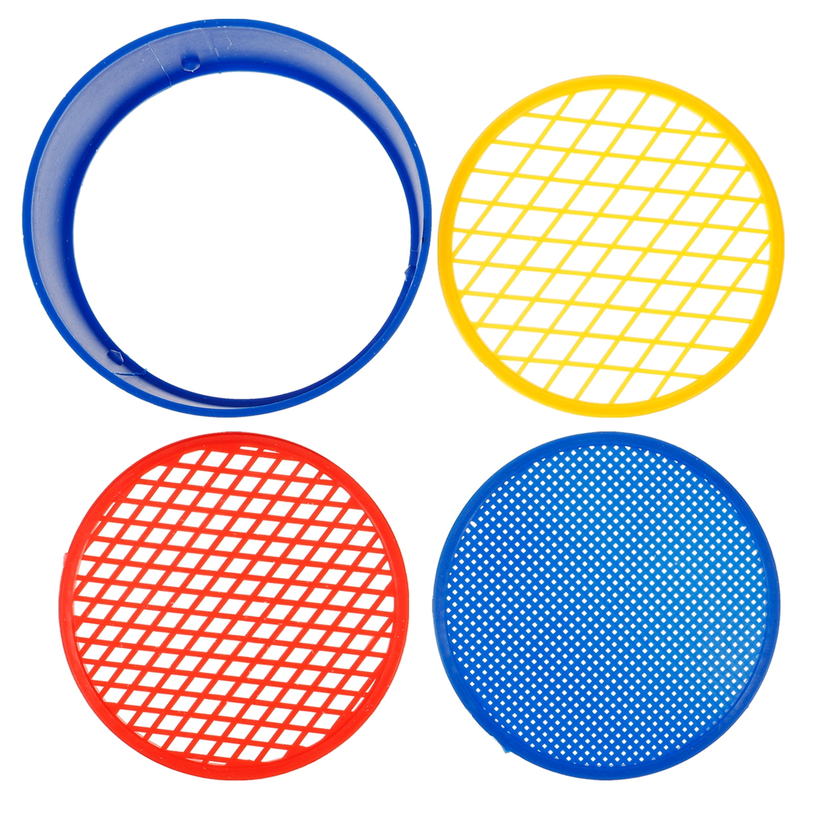 1 Set of Plastic Soil Sifter Garden Manual Soil Sieve Gardening Soil ...