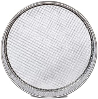 Soil Sifter 12" (1/4”Mesh Screen)-Sieve for Sand Rocks Dirt Compost ...