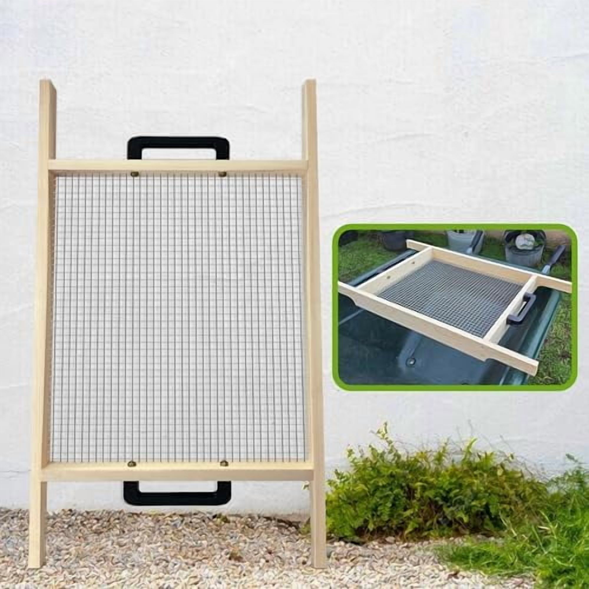Soil Sifter Large, Garden Rock Sifter, Garden Sifter for Sifting Soil ...
