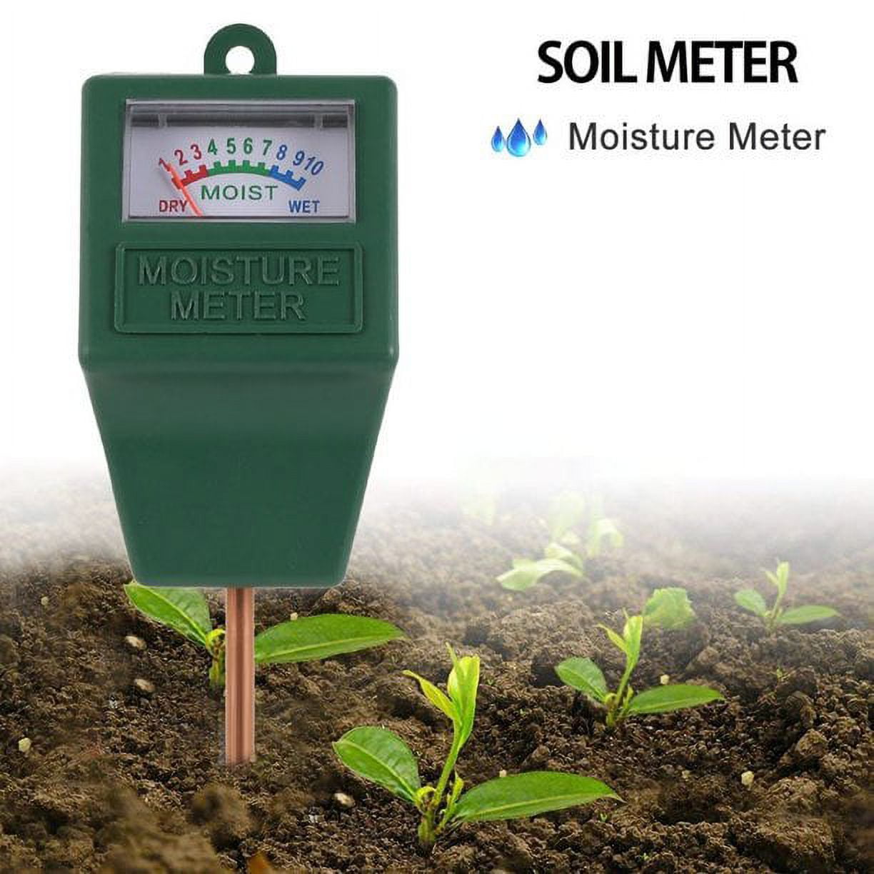 Soil Tester, Soil Moisture/pH Meter, Gardening Farm Lawn Test Kit Tool ...