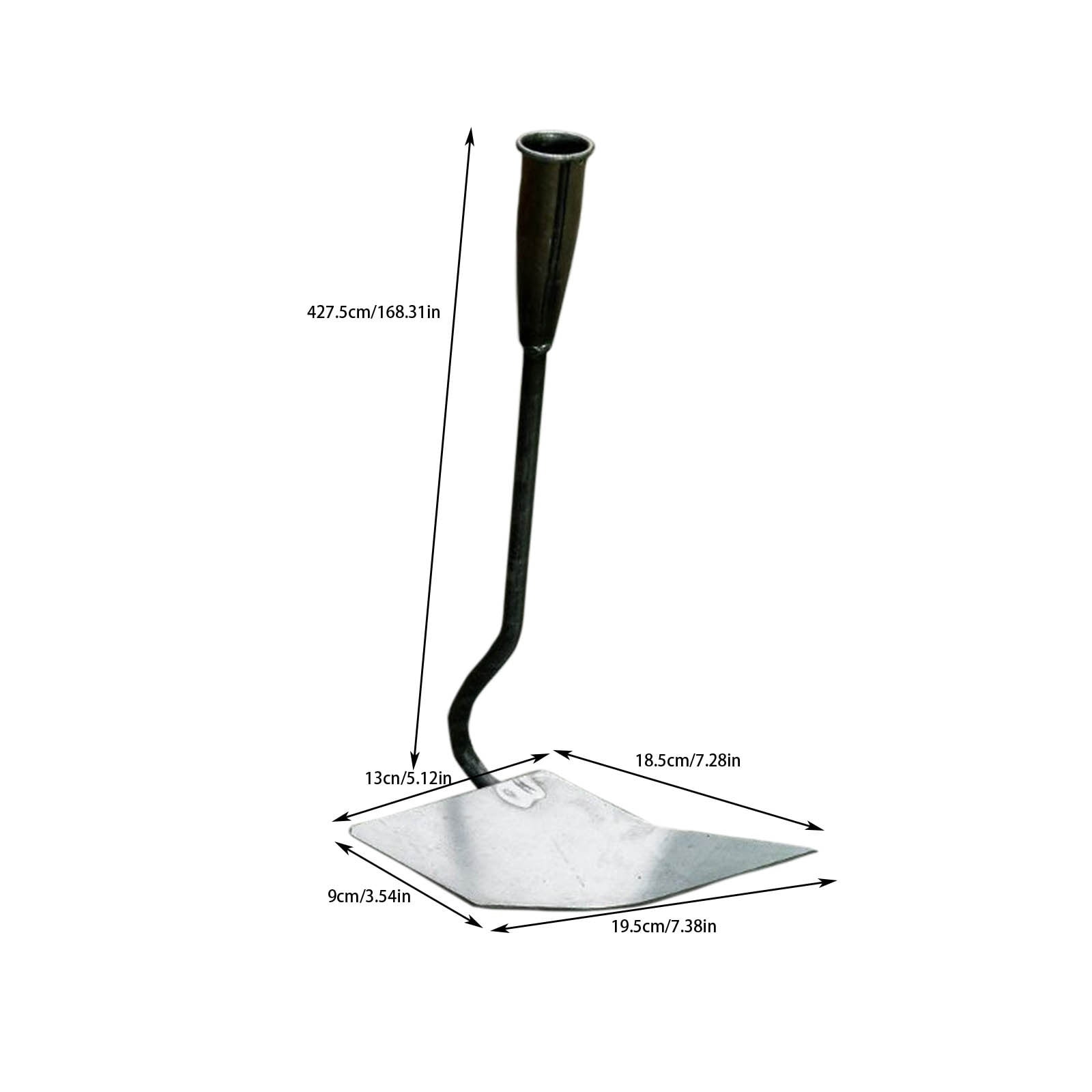 Soil Turning Hoe, Triangle Hoe Garden Tool, Hardened All-Steel Plow Hoe ...