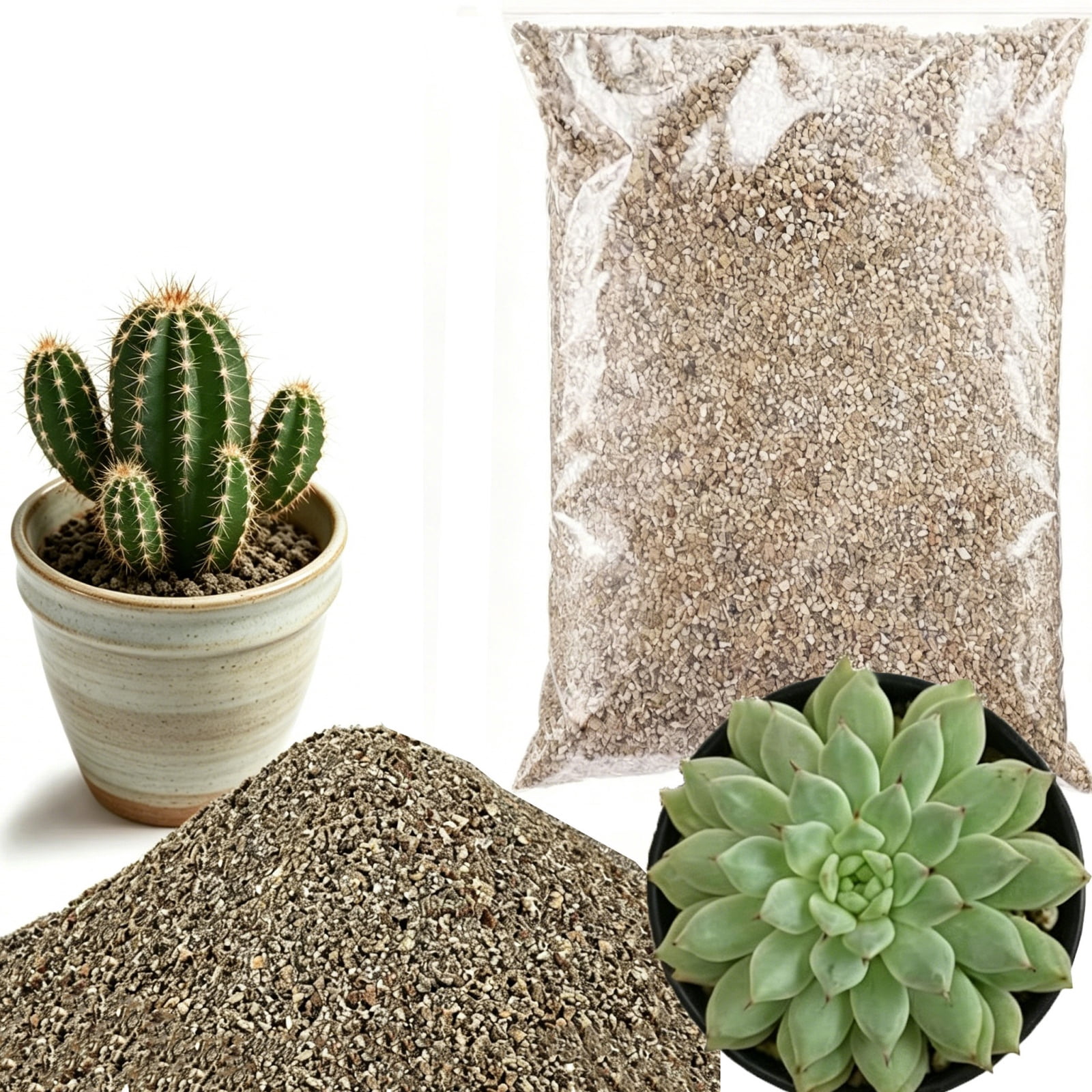 Bexikou, Soil Vermiculite, Organic 1-3mm, for Planting & Gardening ...
