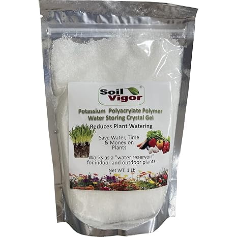 Soil Vigor® Fine SAP Granules - Water-Storing Potassium Polymer for ...