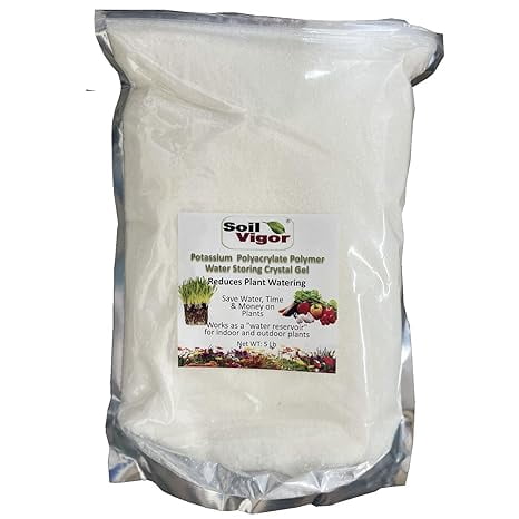 Soil Vigor® Fine SAP Granules - Water-Storing Potassium Polymer for ...