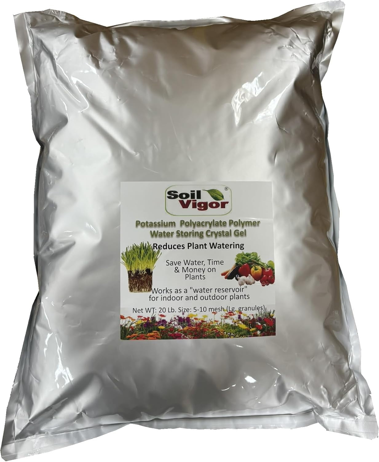 Soil Vigor Vitality Boost: Potassium Polymer Moisture Management ...