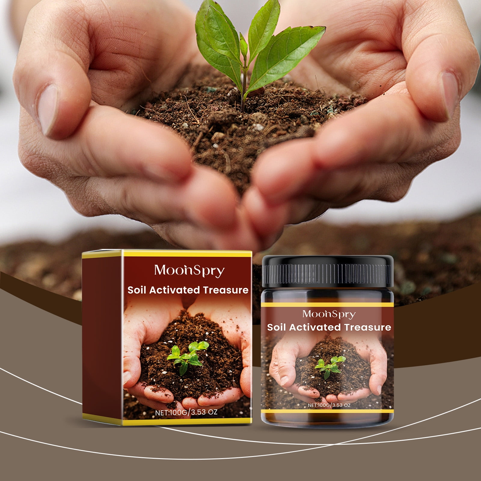 Soil activator, general mild granular fertilizer, controlled-release ...