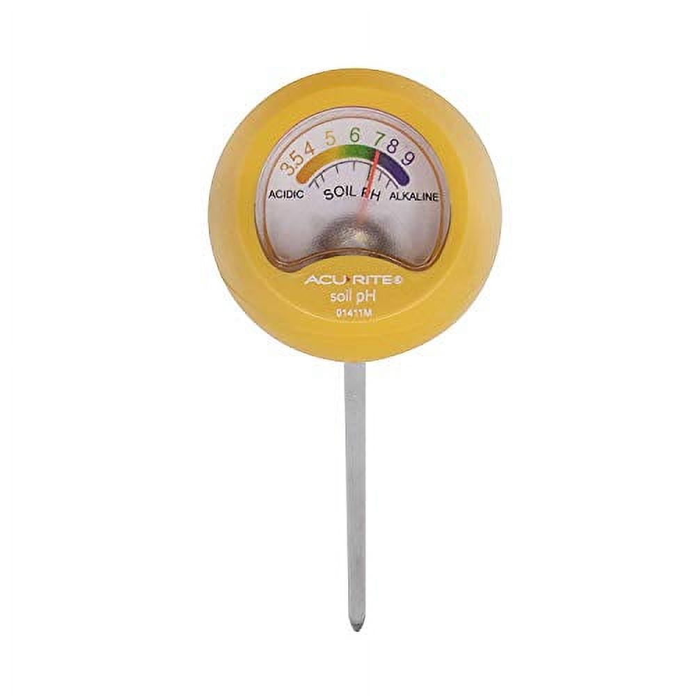 Soil pH Meter, Yellow 01411M - Walmart.com