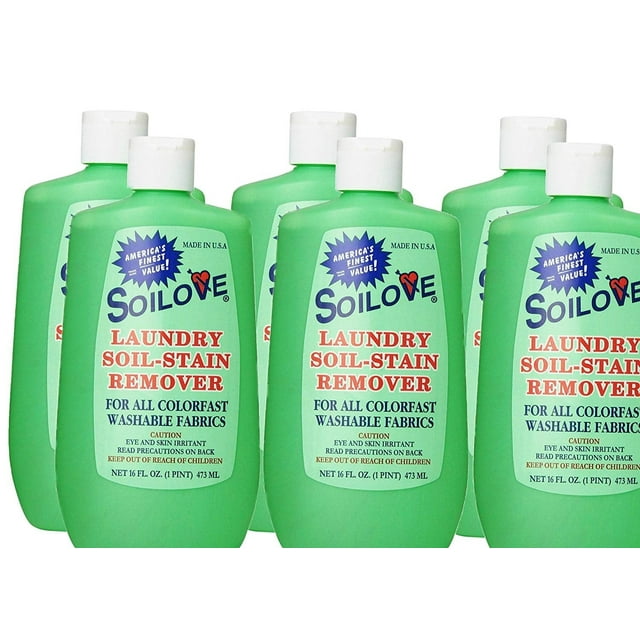 Soilove Laundry Soil-stain Remover 16 Oz(6 Pack - Bundle - C2 - Walmart.com