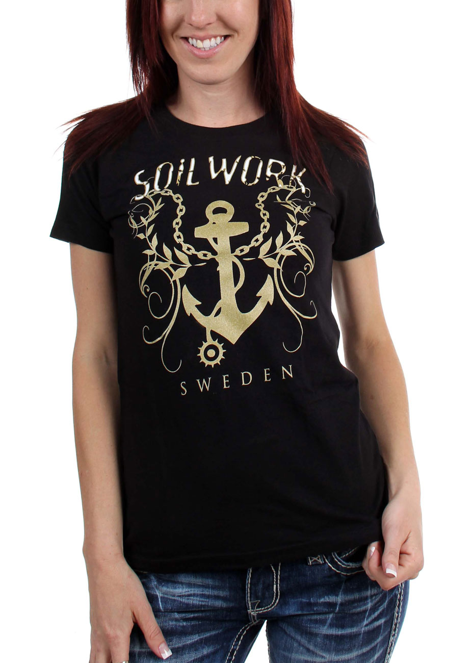 Soilwork - Womens The Living Infinite Anchor T-Shirt - Walmart.com