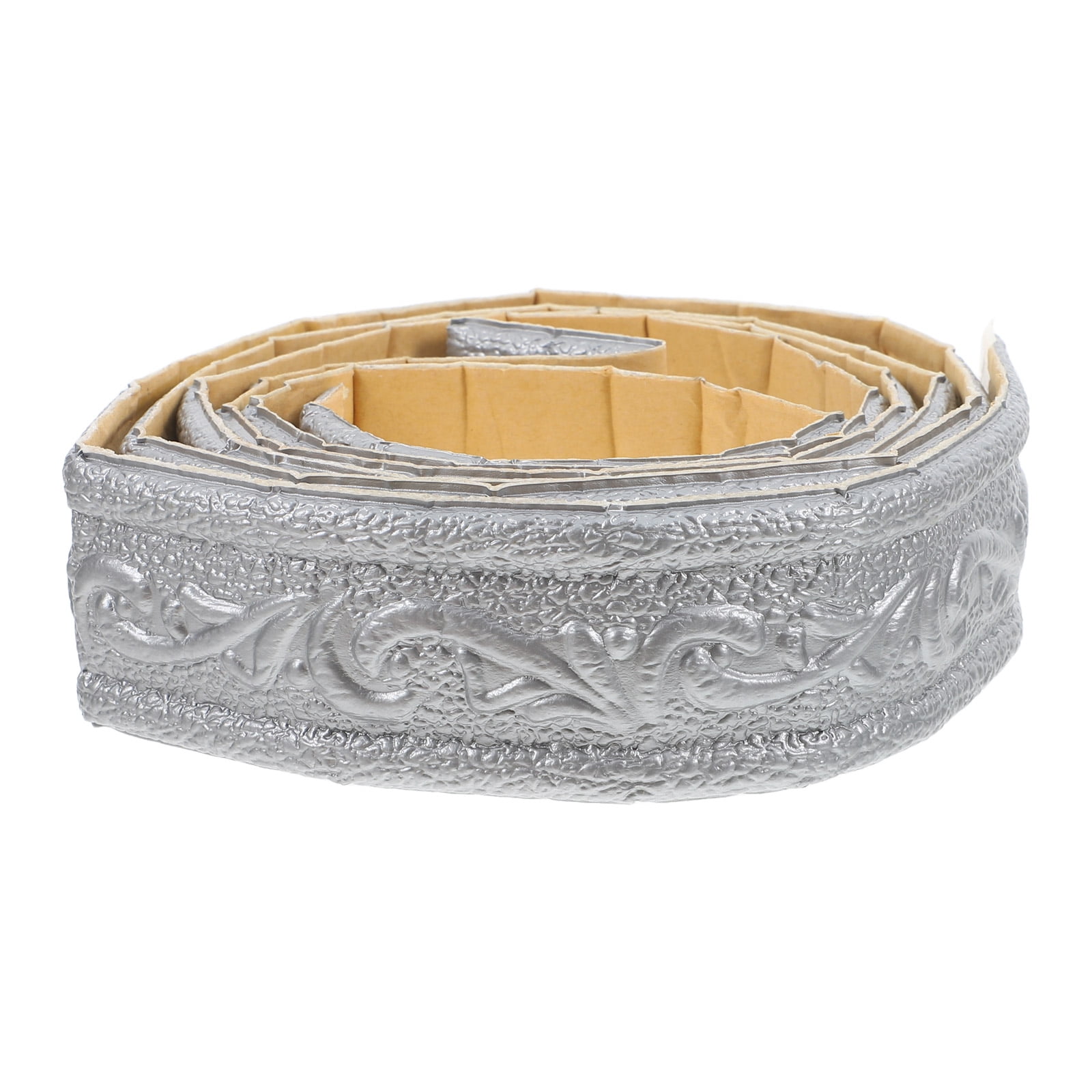 Soimiss Peel and Stick Grey Foam Molding Trim Protective Wall Corner ...