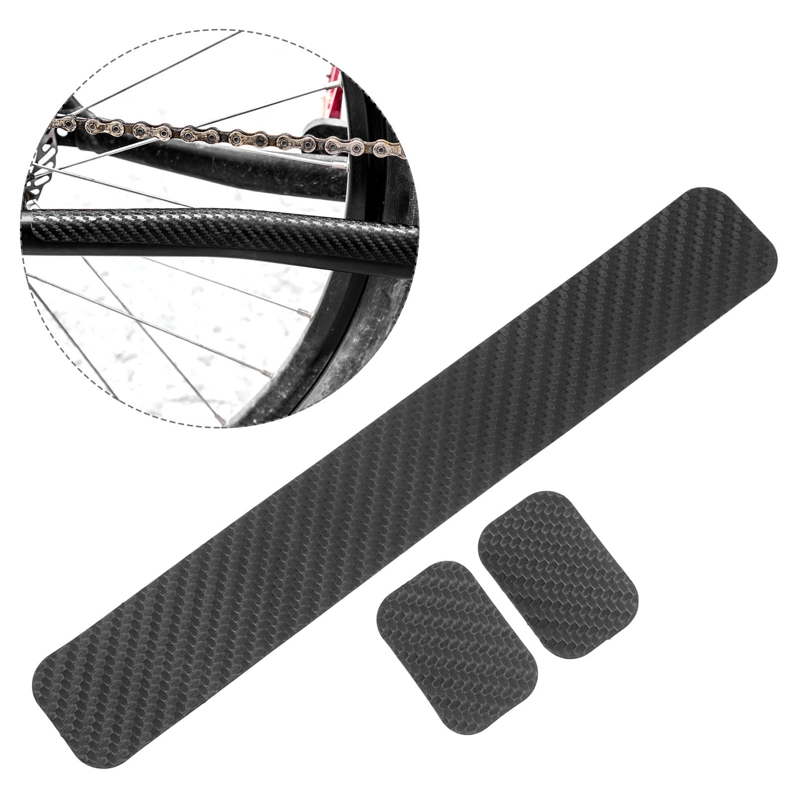 Soimiss 1 Set Bike Chain Guards Black PVC Ideal for Safe Cycling ...