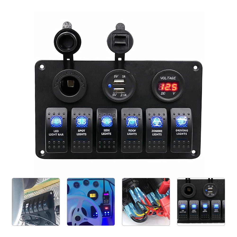 Soimiss 1 Set Ship Combination Panel with ABS Material for Marine Use ...