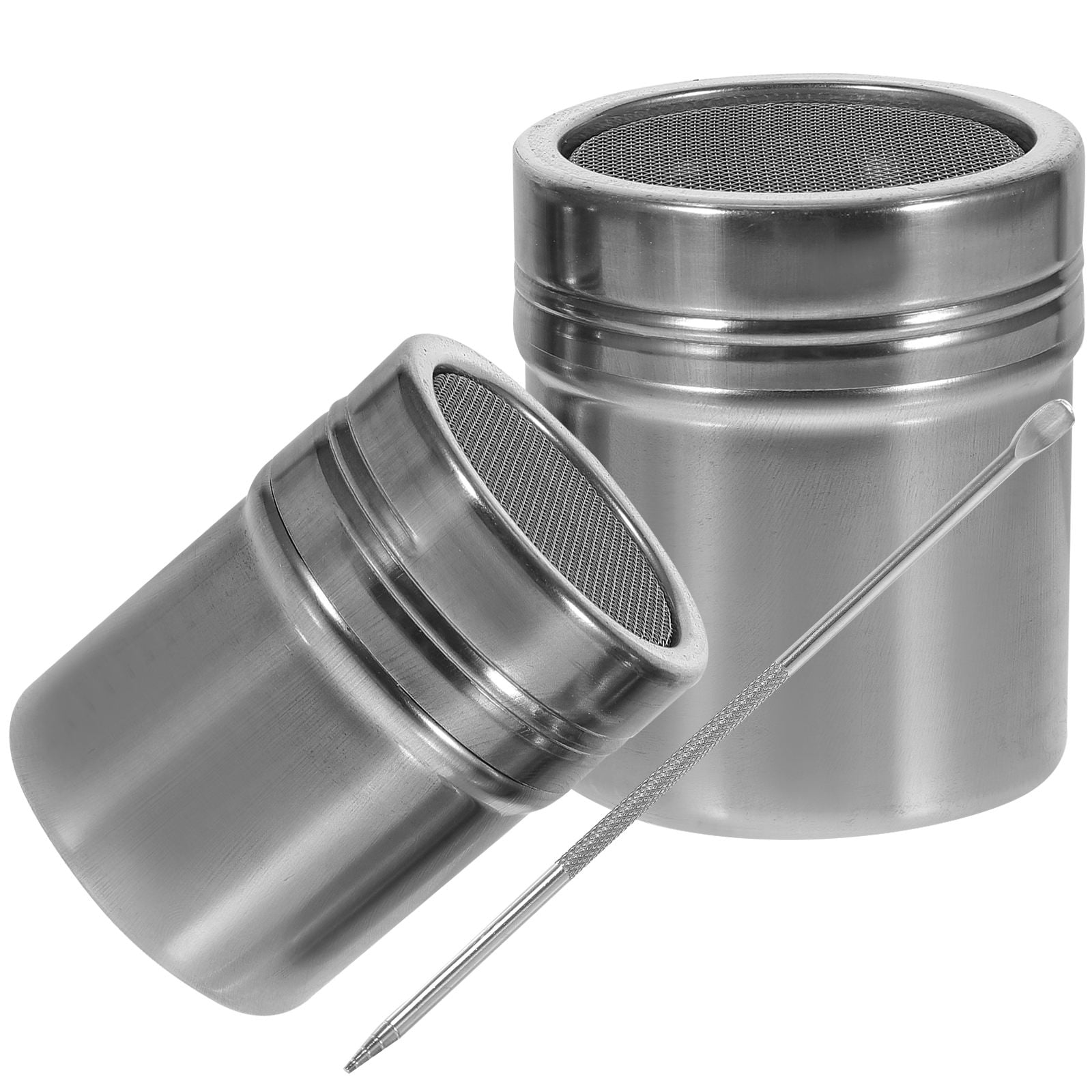 Soimiss 1 Set of Cylindrical Sugar Shaker for Restaurant with Dry and ...