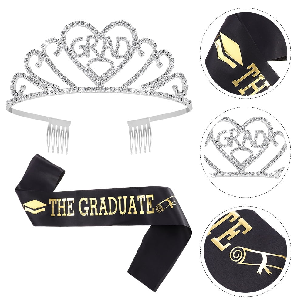 Soimiss 1 Set of Graduation Ceremony Accessories in Satin Assorted ...