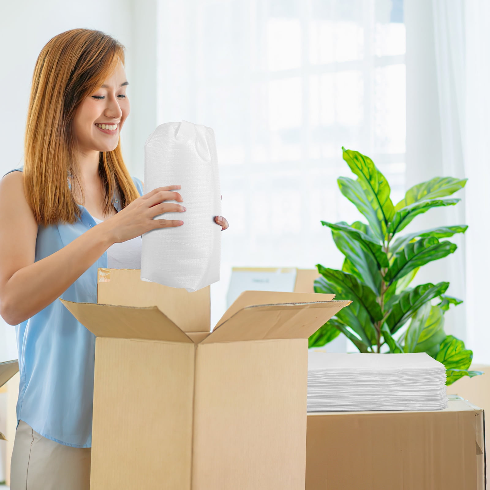 Soimiss 100 Pcs Shockproof Pouches Waterproof Storage Packing Supplies ...