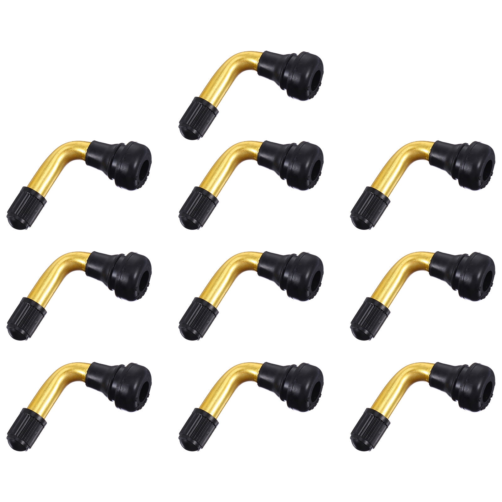 Soimiss 10pcs Tire Valve Extension Adapter Rubber Assorted Color Valve ...