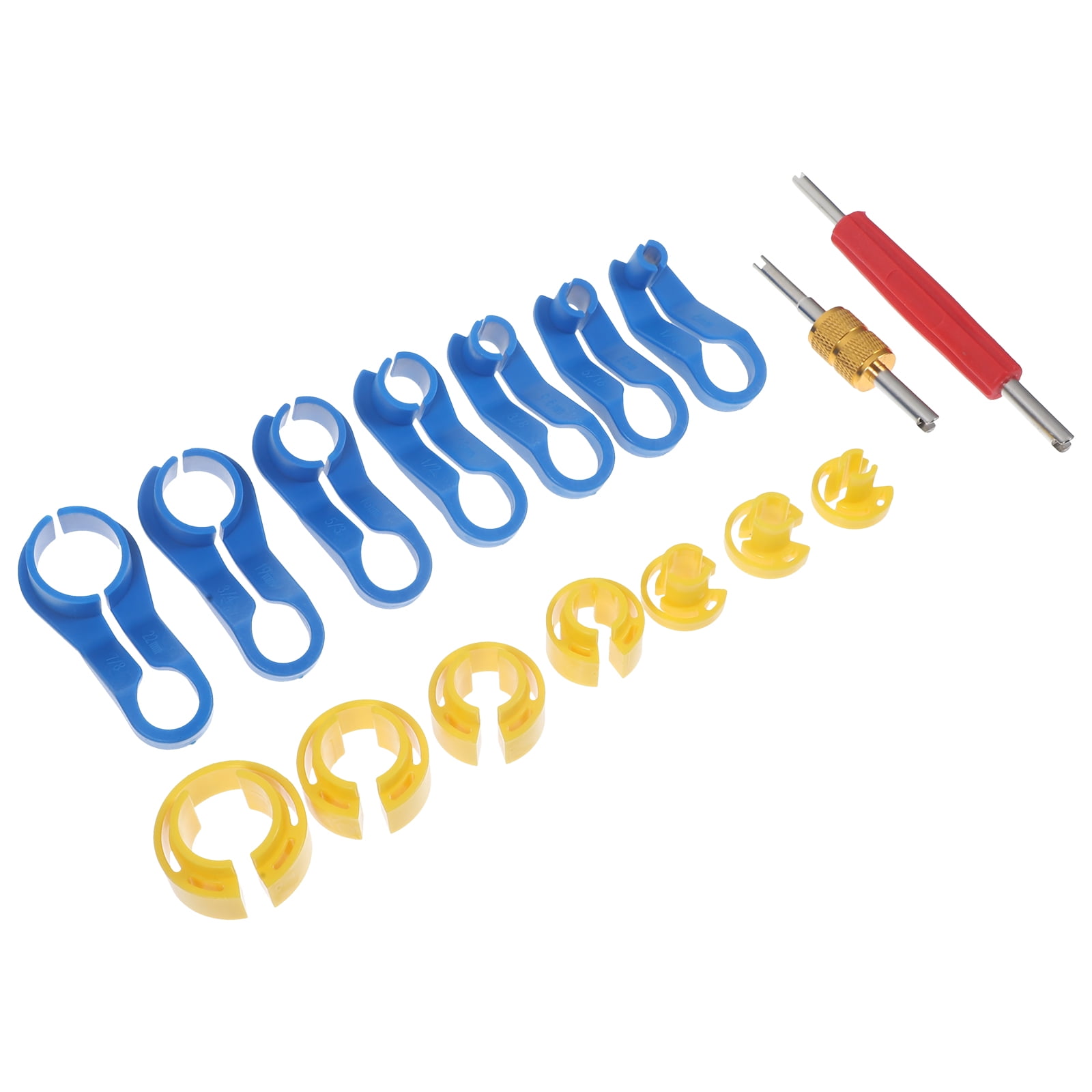 Soimiss 16Pcs Durable Fuel Line Repair Tool Set Red Auto Supplies for ...
