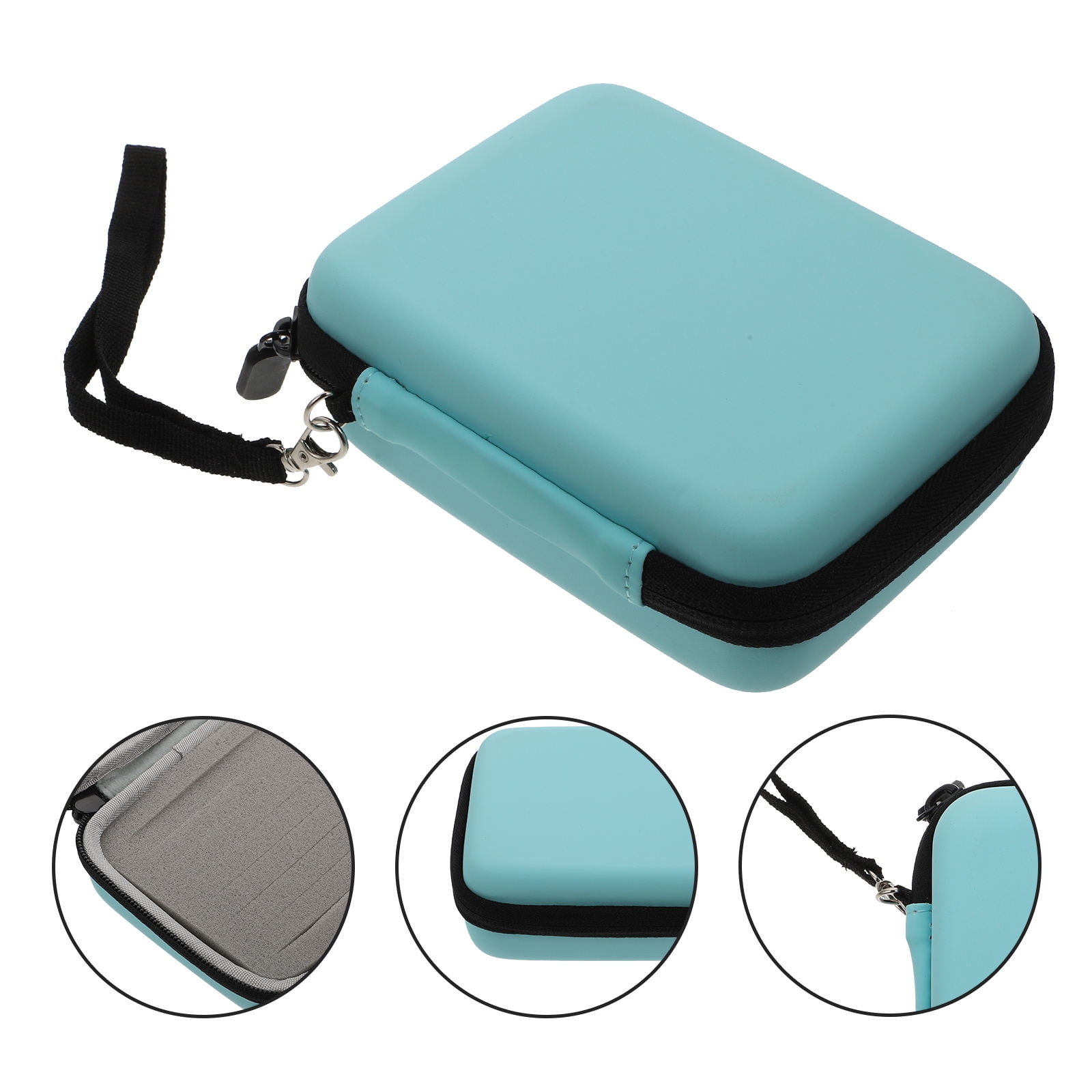 Soimiss 1Pcs EVA Guitar Pick Storage Case Sky Blue for Musicians ...