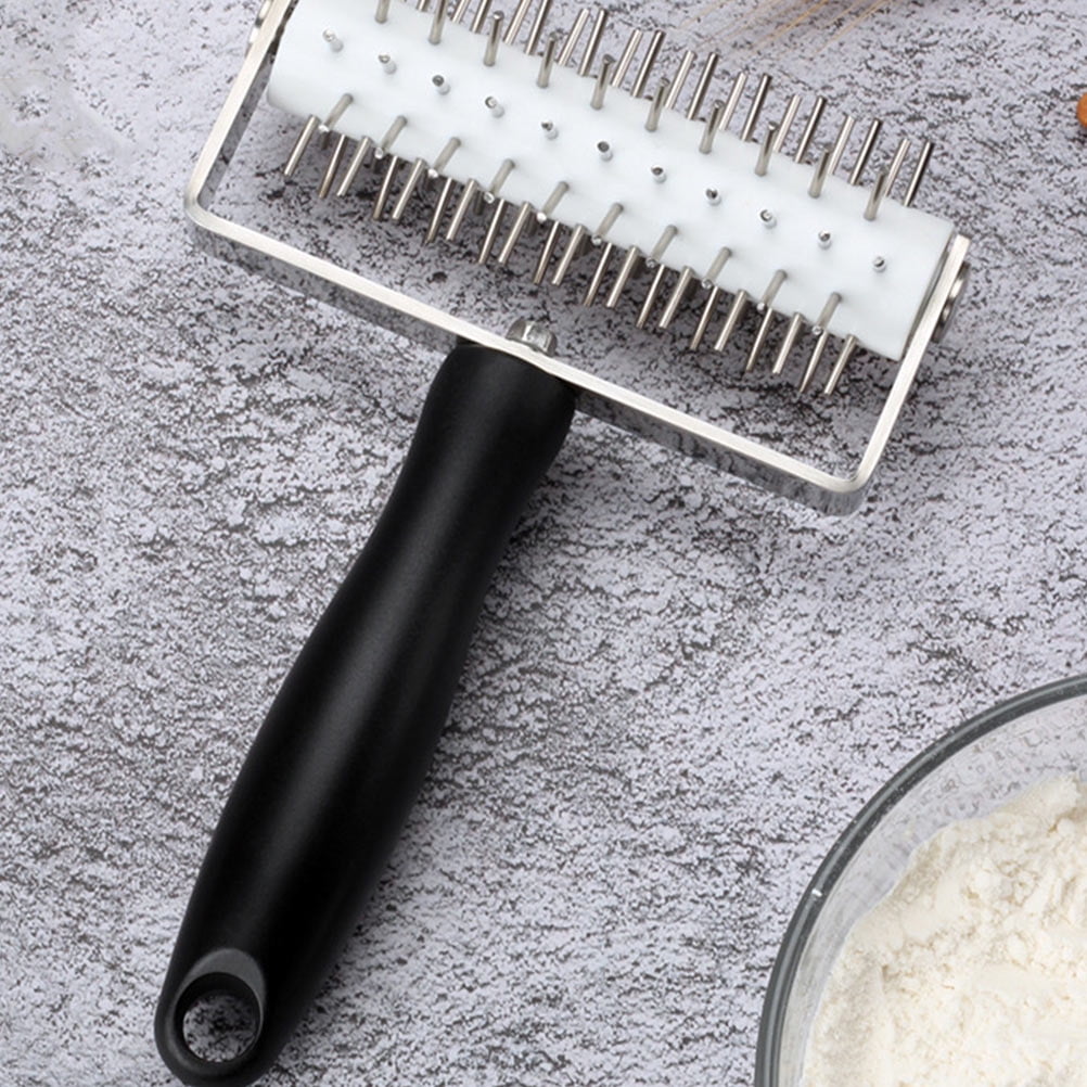Soimiss 1Pc Pizza Roller Docker with Stainless Steel Needle for Baking ...