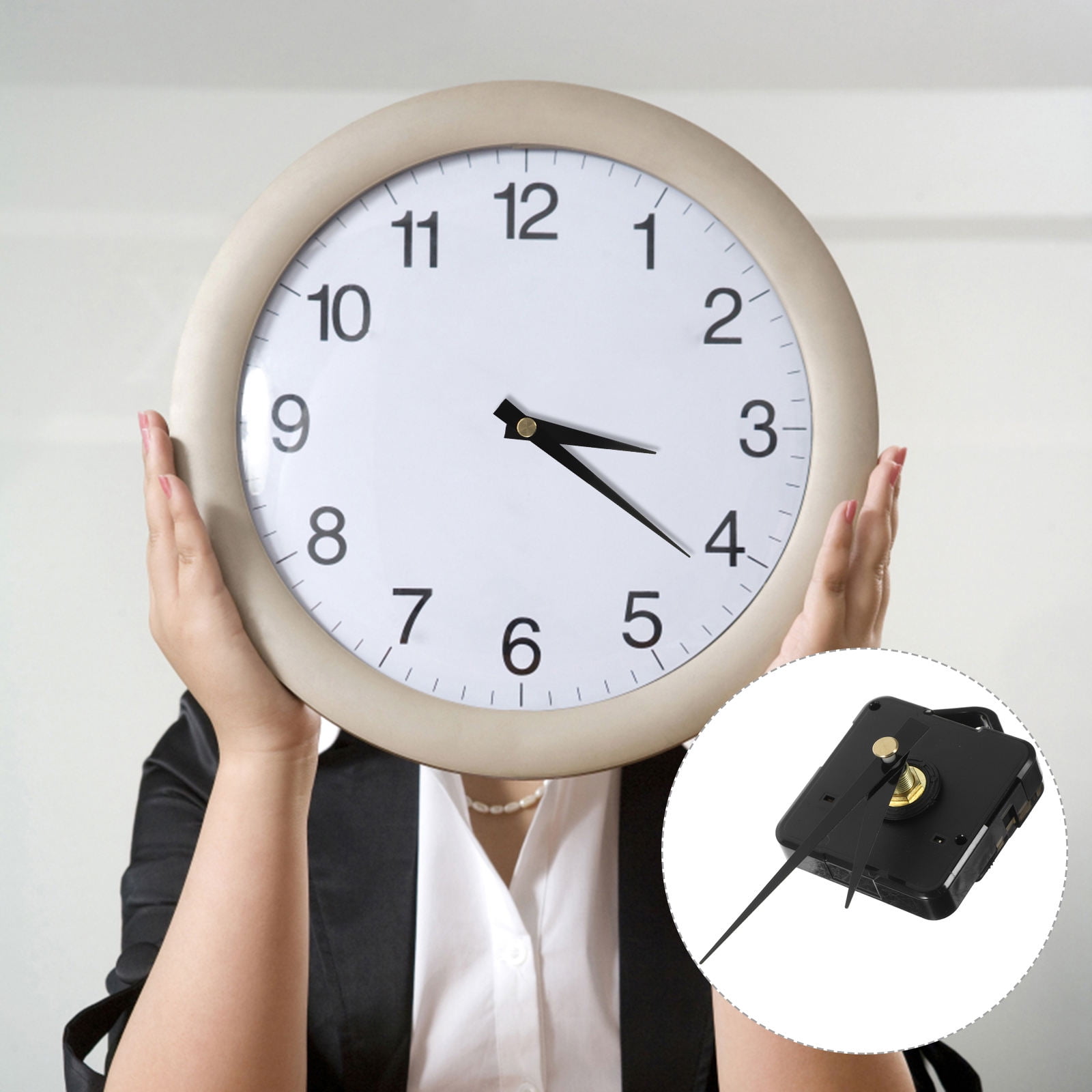 Soimiss 2 Sets of Wall Clock Movement Mechanism Kit Simple Clock ...