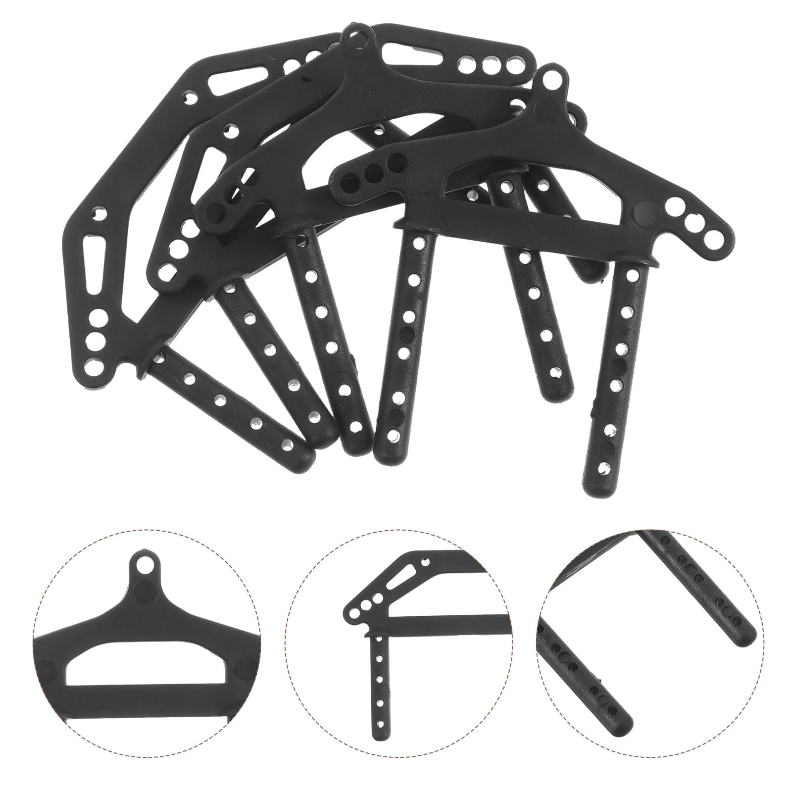 Soimiss 2Pcs Mini Rc Vehicle Shell Mount Plastic For Improved Handling ...