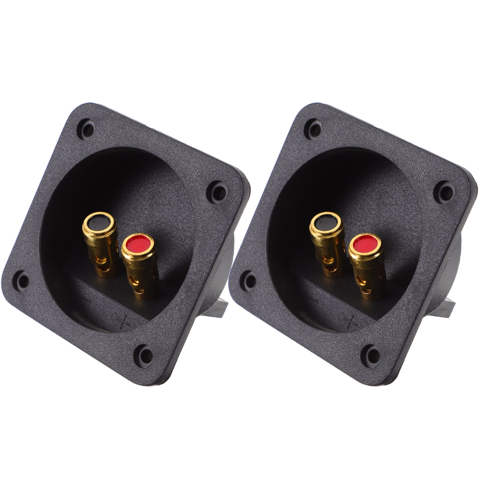 Soimiss 2Pcs Speaker Binding Post Connectors Subwoofer Box Terminal ...