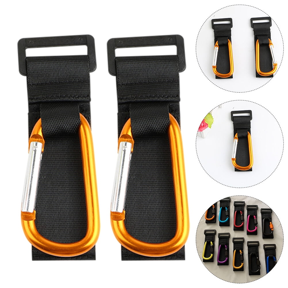Soimiss 2Pcs Stroller Hooks Heavy Duty Non-Slip Pu Aluminum for Walker ...