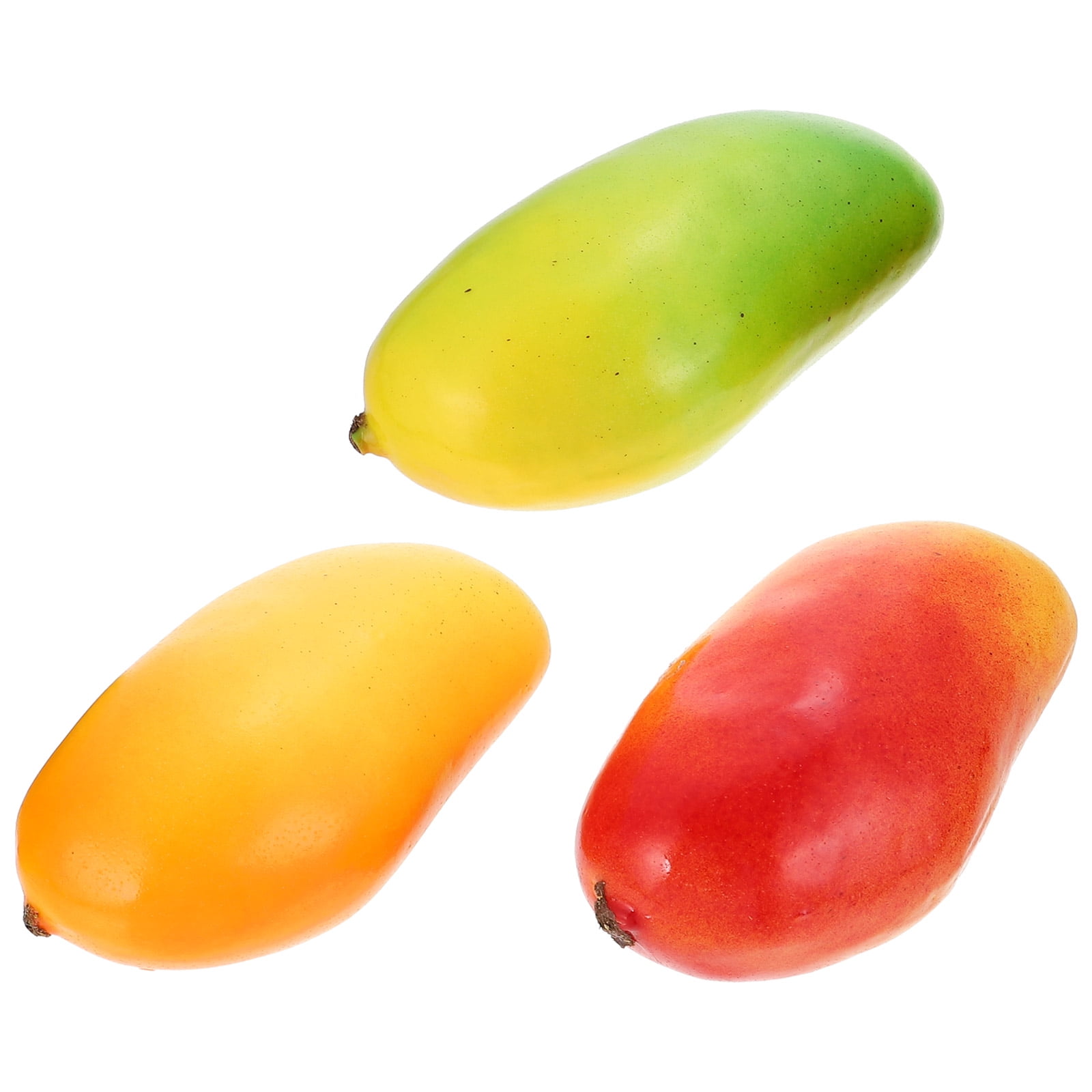 Soimiss 3Pack Artificial Mango Models Simulation Fruit Lifelike ...