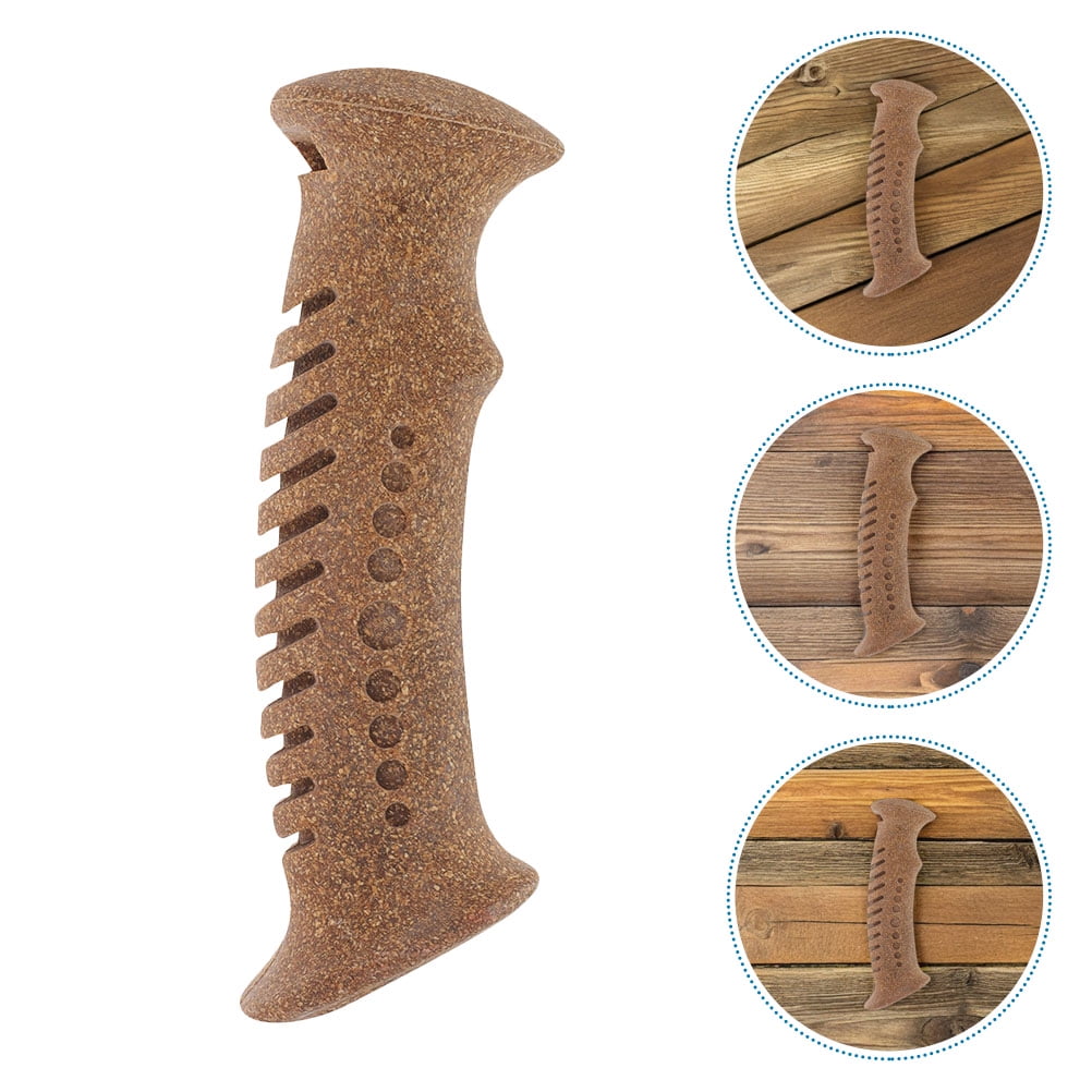 Soimiss 3Pack Walking Stick Handle Cork Light Brown Comfortable Grip ...