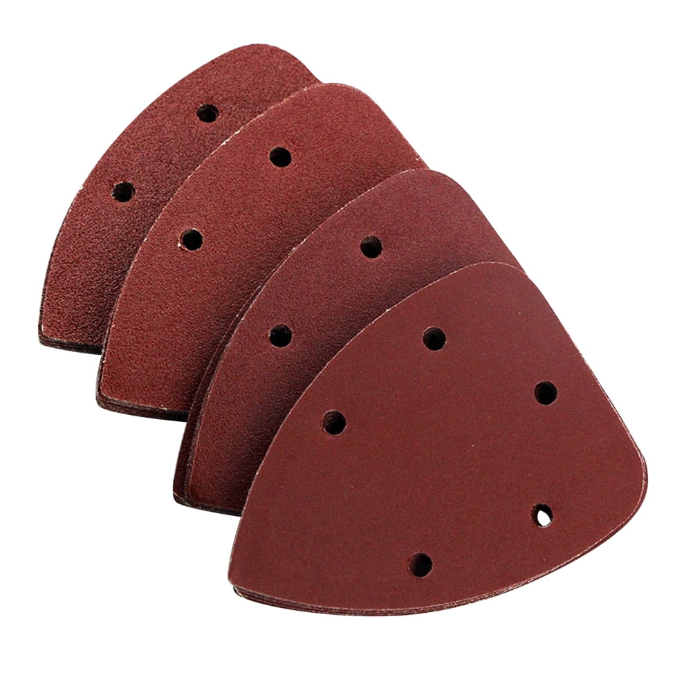 Soimiss 40pcs Sanding Sheets for Sander Brown Square Sander Accessories ...