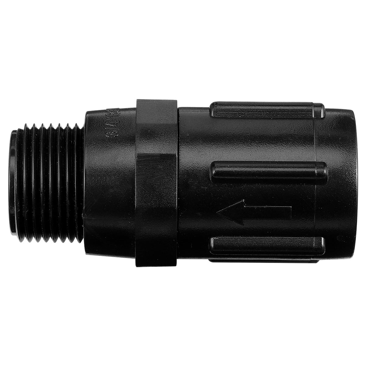 Soimiss Drip Irrigation Drip Regulator Black 1Pack - Walmart.com