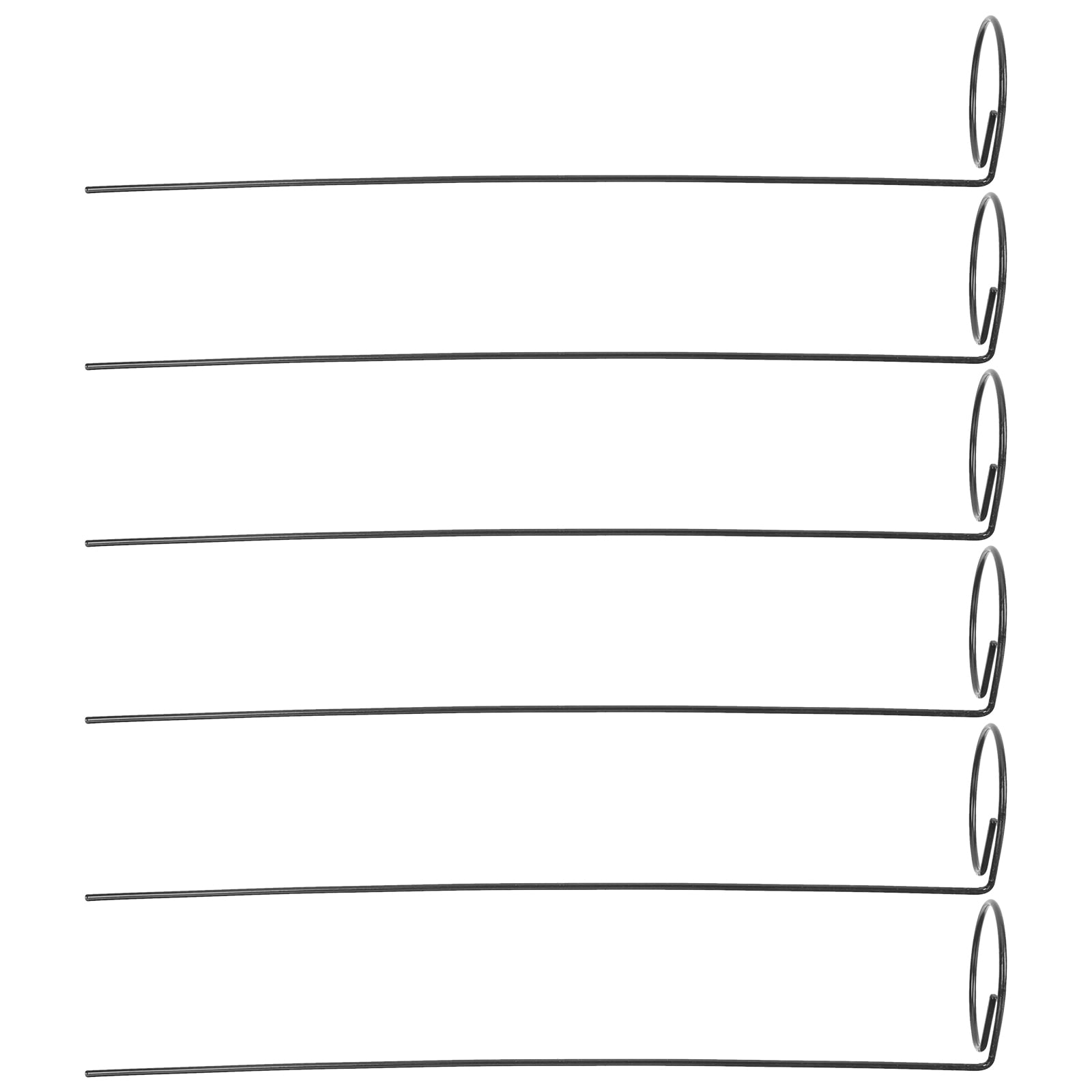 Soimiss 6Pcs Metal Tree Stakes Iron Spiral Support Rack for Plants in ...