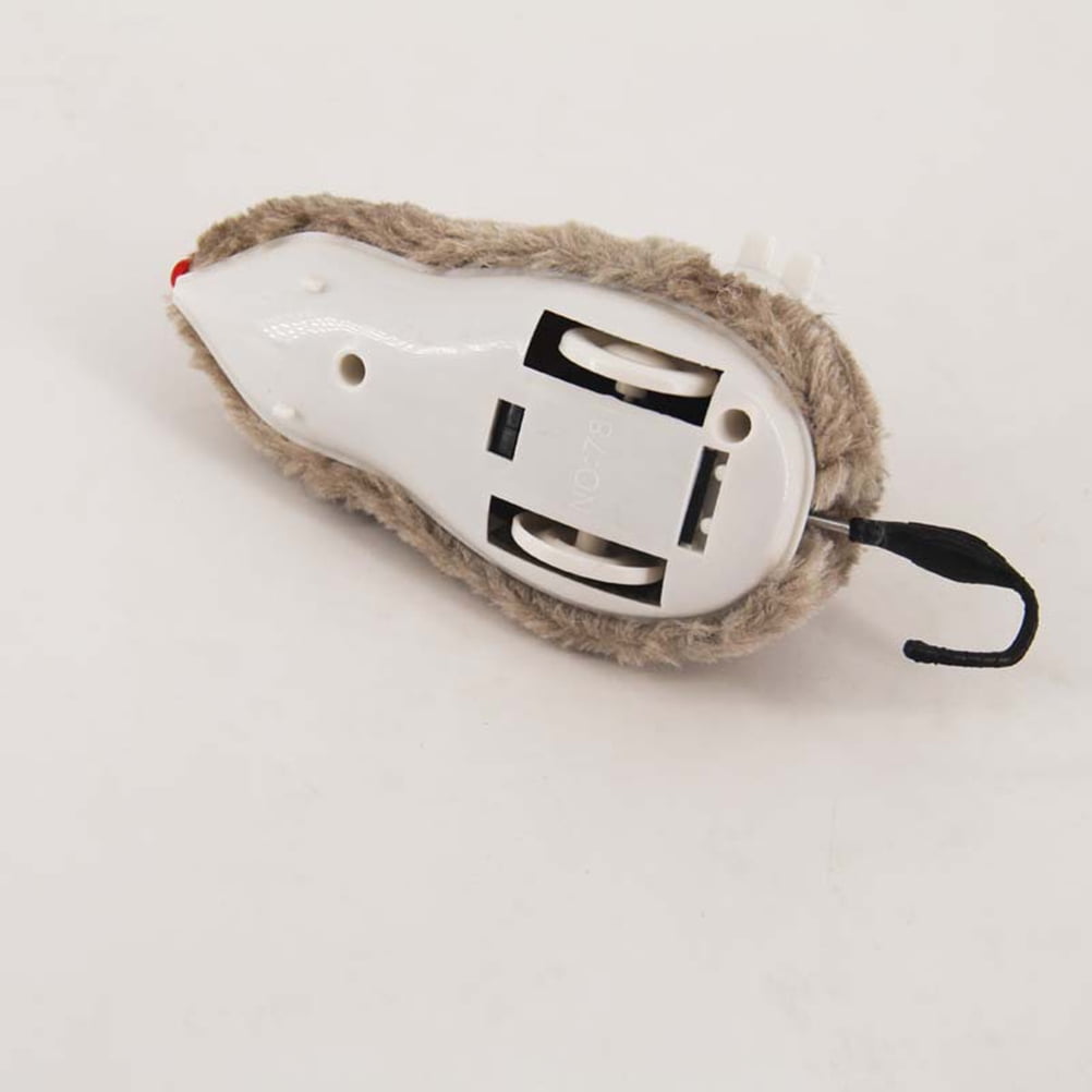 Soimiss Wind Up Rat Toy Clockwork Mouse Toy Plush Random Color 8Pcs ...