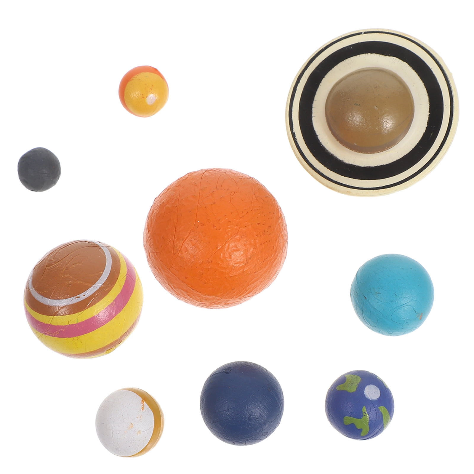 Soimiss 9Pcs Cosmological Planetary Models Assorted Color Desktop ...