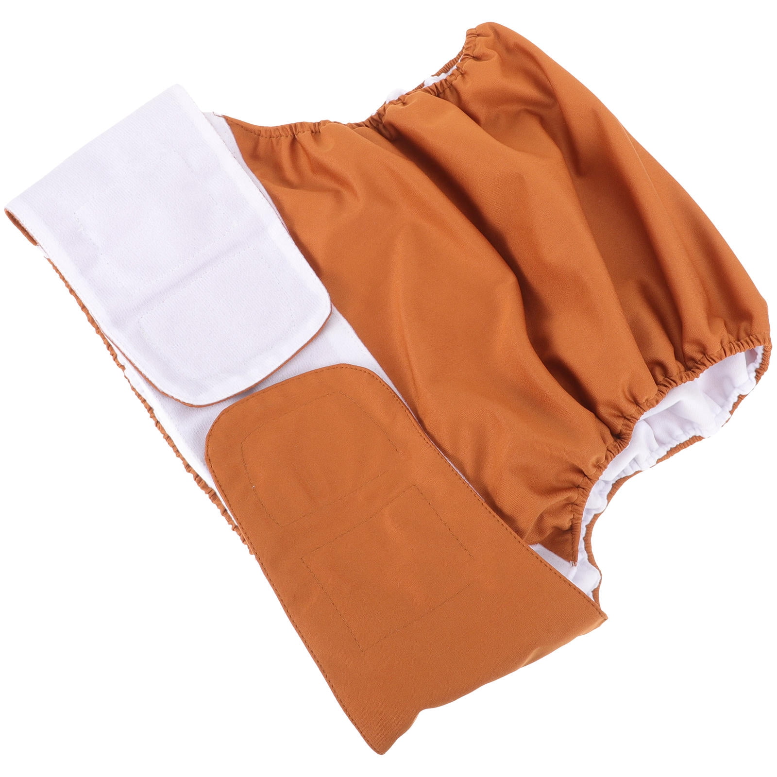 Soimiss Reusable Light Brown Adult Diapers Leakproof Washable Urinal ...