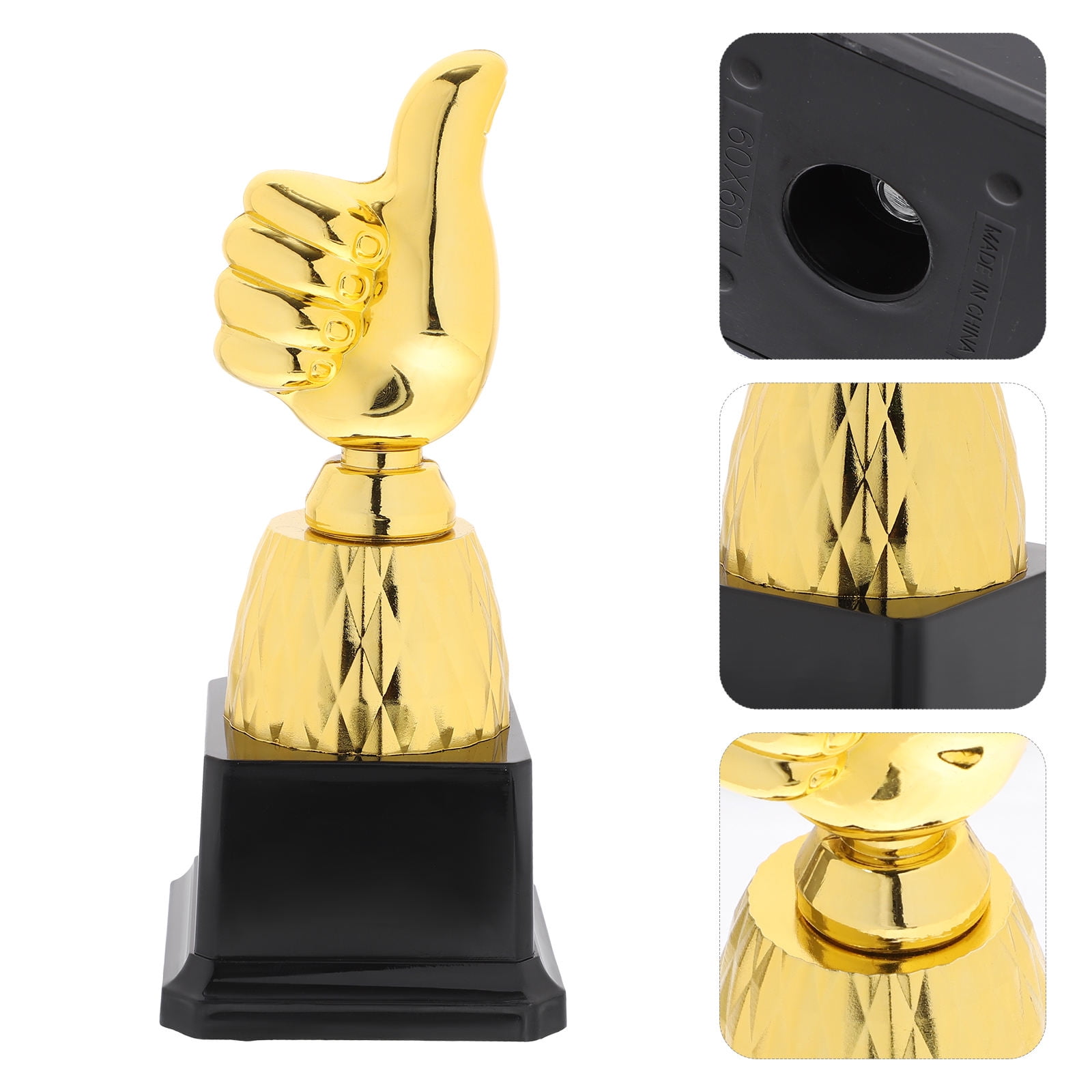 Soimiss 1Pc Plastic Thumb Trophy Award for School Events Party Prizes ...