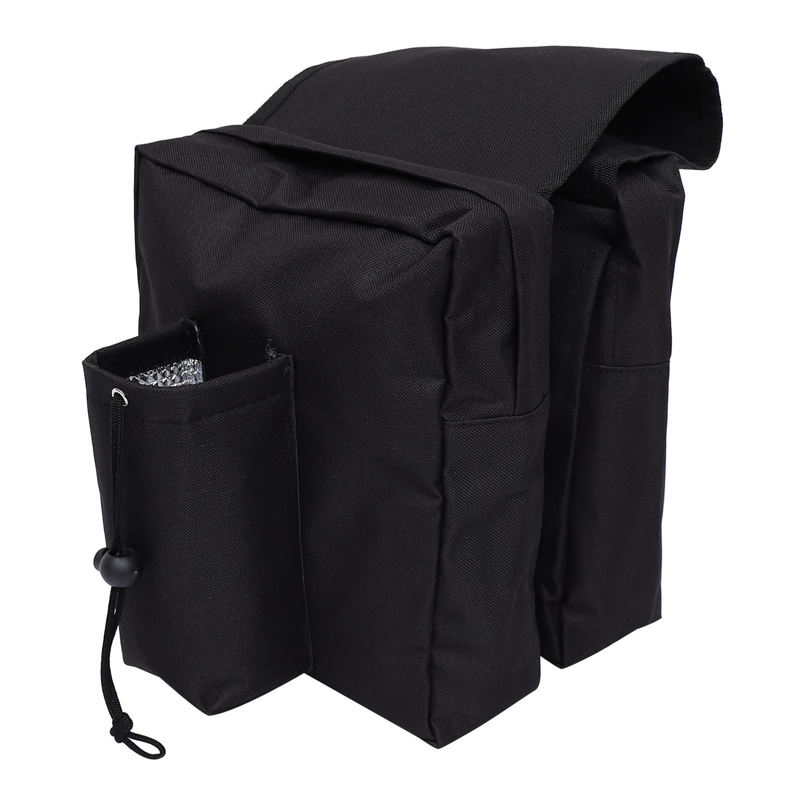 Soimiss Bike Side Bags Multi Functional Cycling Bag Oxford Fabric Black ...