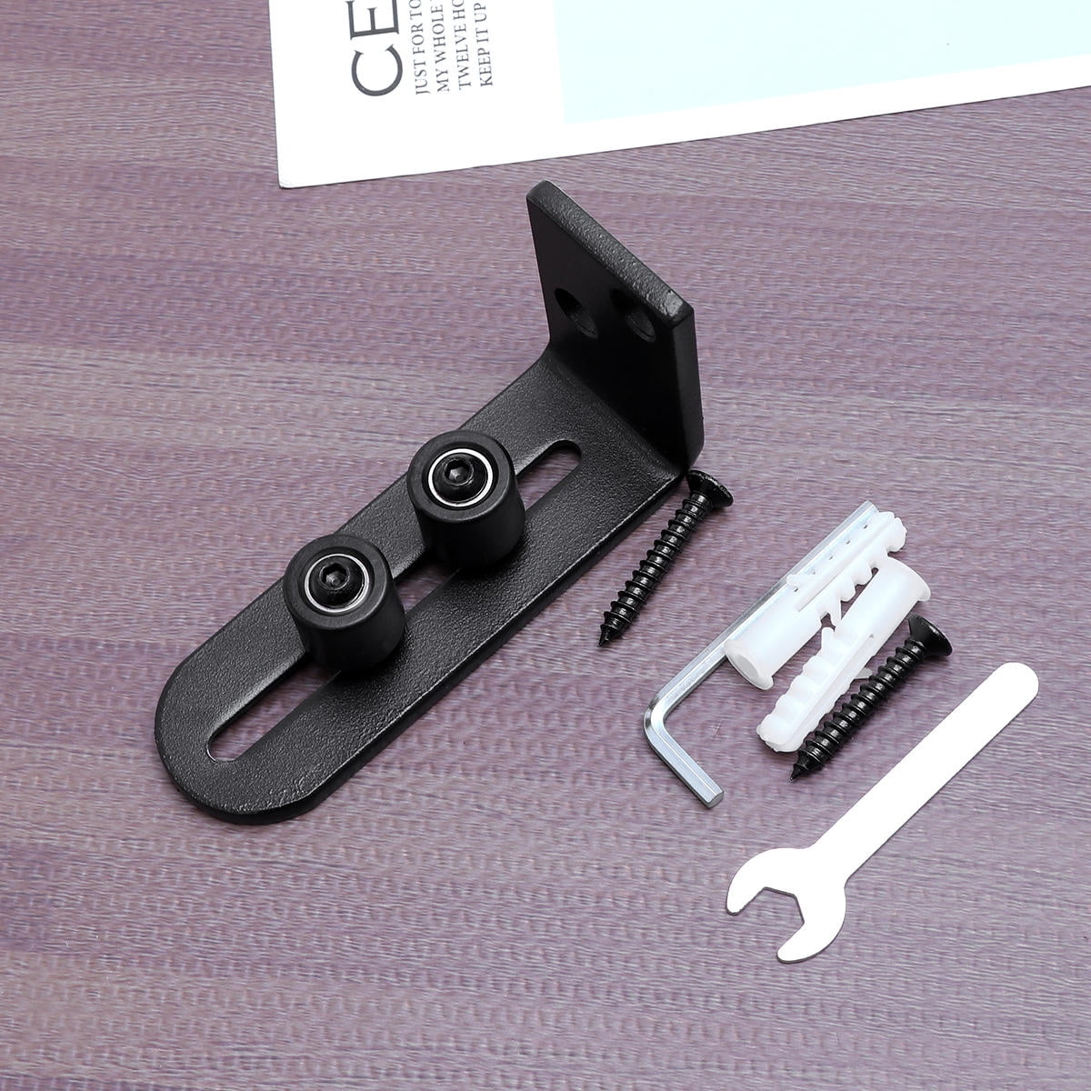 Soimiss Ground Mount Door Guide for Sliding Barns Featuring Carbon ...