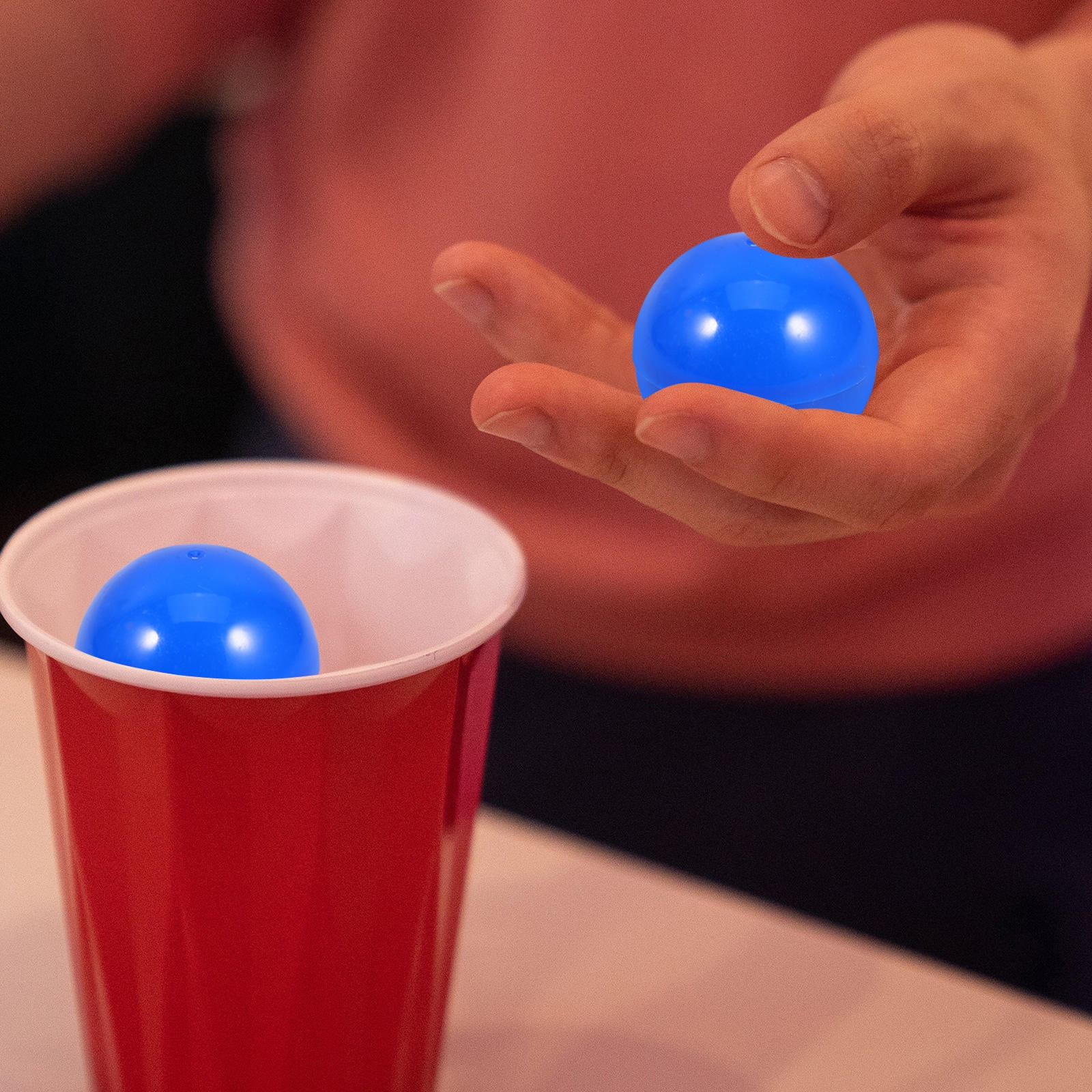 Soimiss Blue PVC Balls for Raffles and Games Openable Activity Party ...