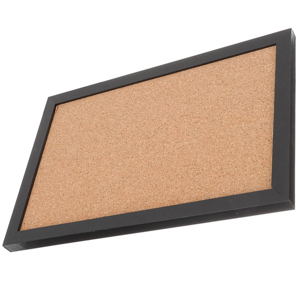 Soimiss Bulletin Board Wall Notification Board Black Wood Display Board ...