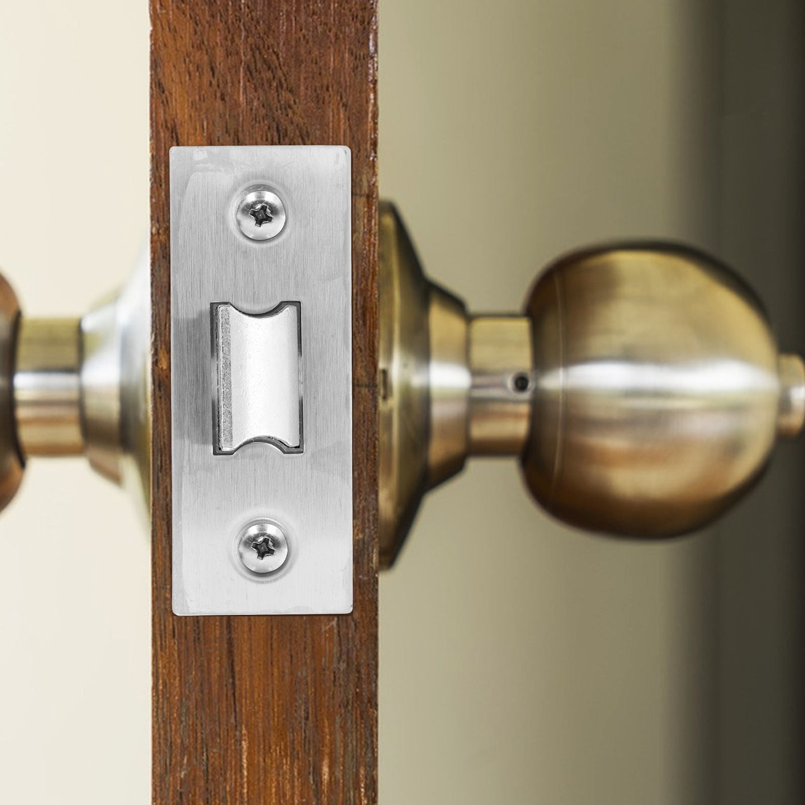 Soimiss Door Lock Deadbolt Tubular Mortice Latch Stainless Steel Golden ...