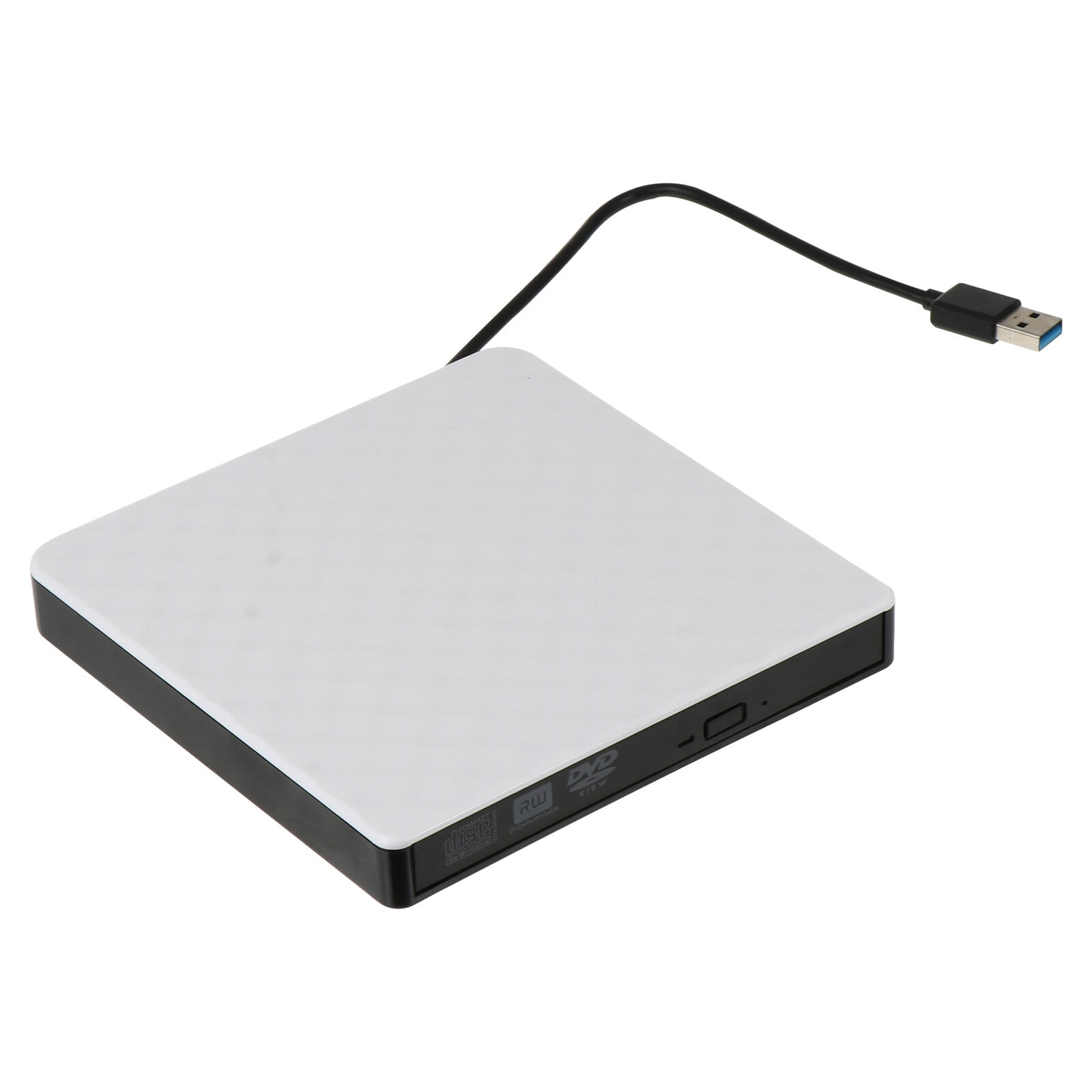 Soimiss Dvd Drive Usb 3 0 External Dvd Burner White Abs For Data Backup ...