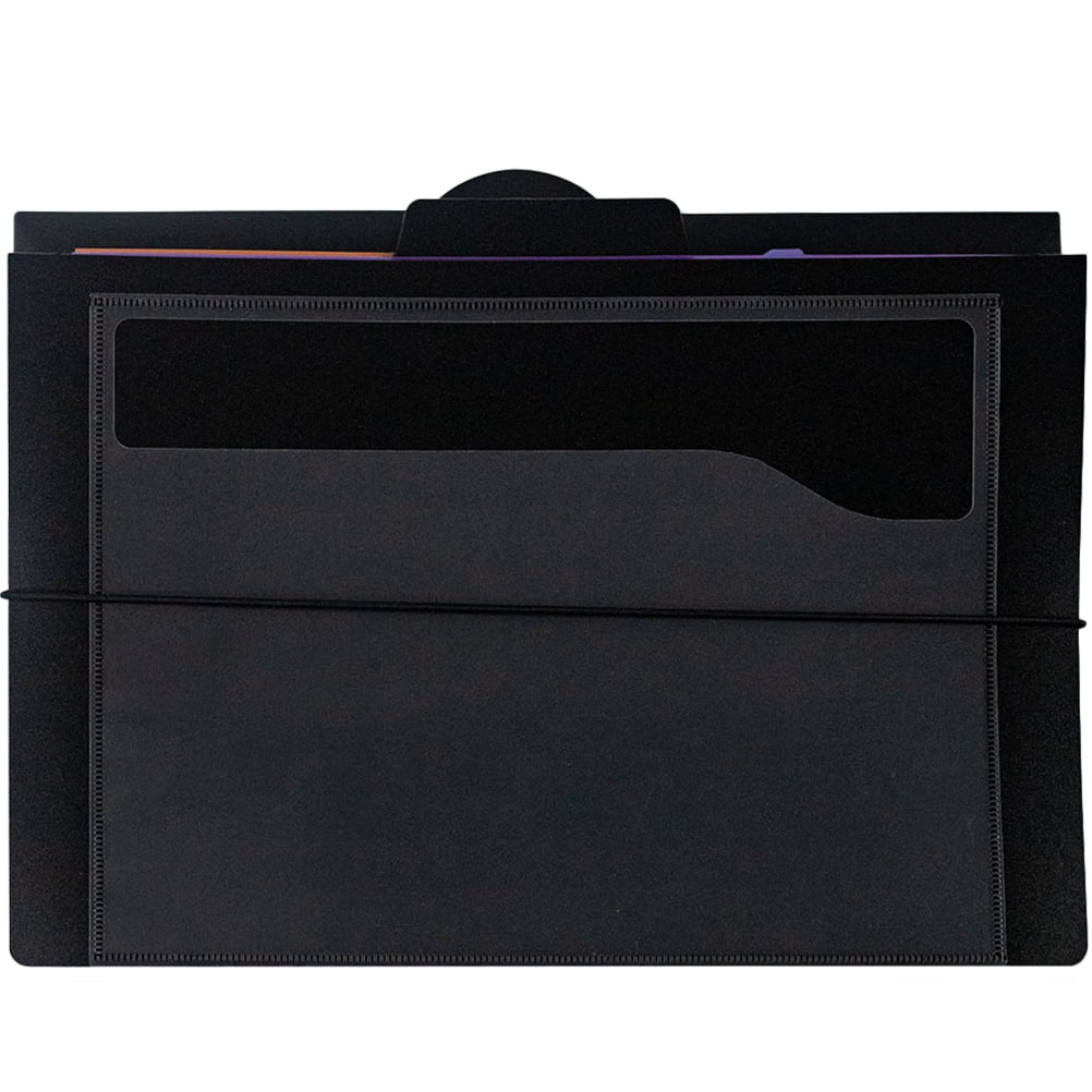 Soimiss File Folder Expandable Wide Hanging File Folders Multi-colored ...