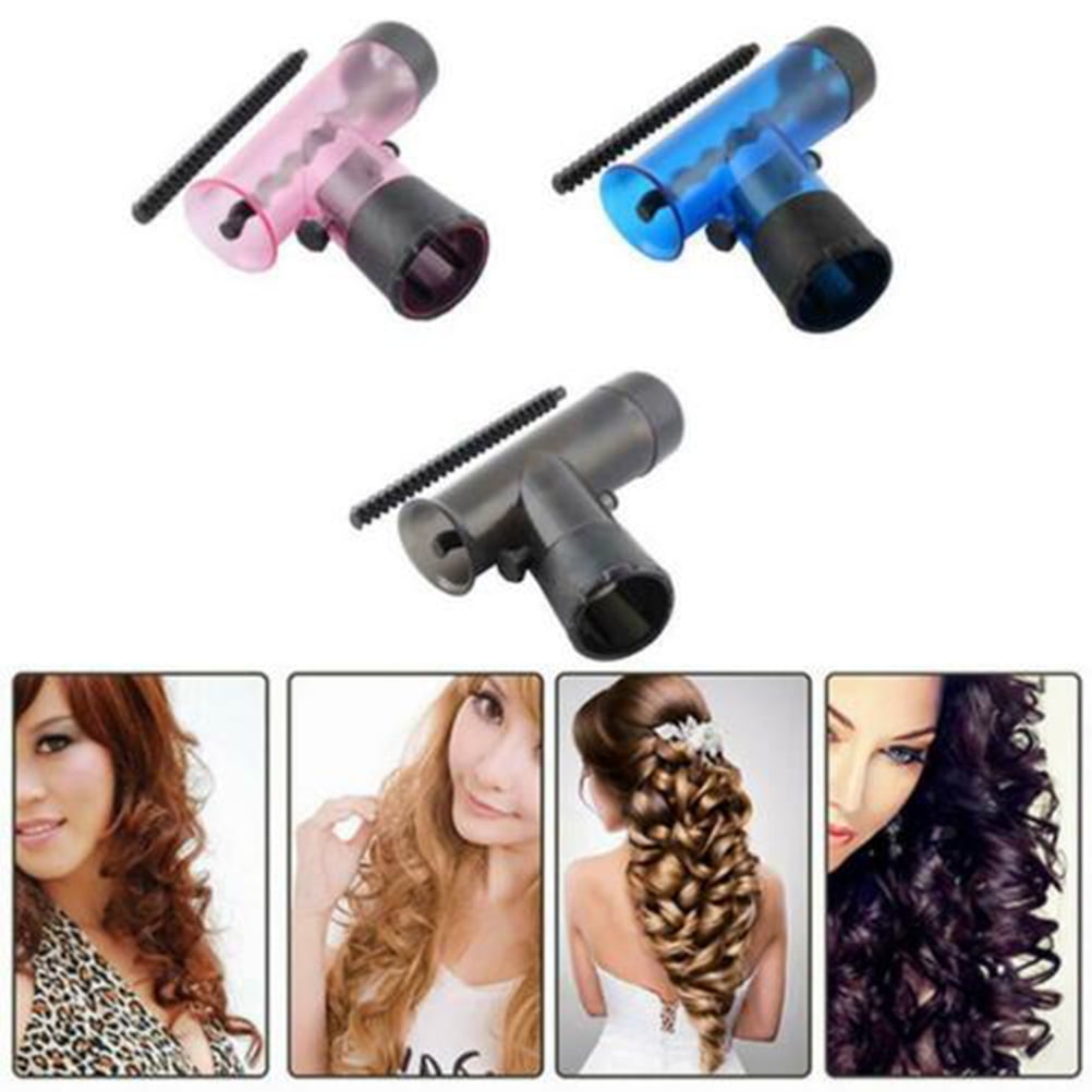 Soimiss Frizz Reduction Diffuser Hair Attachment Hair Roller Rosy Color ...