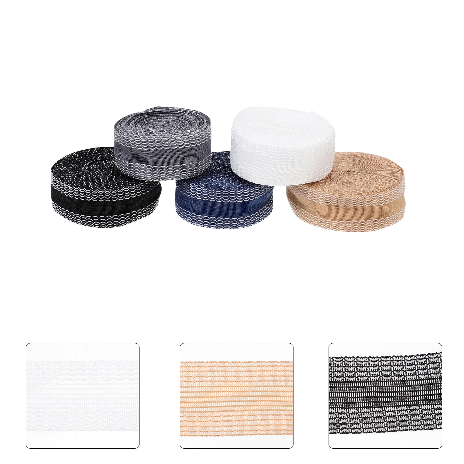 Soimiss Hemming Stickers for Clothes Assorted Color Polyester 5Pcs ...