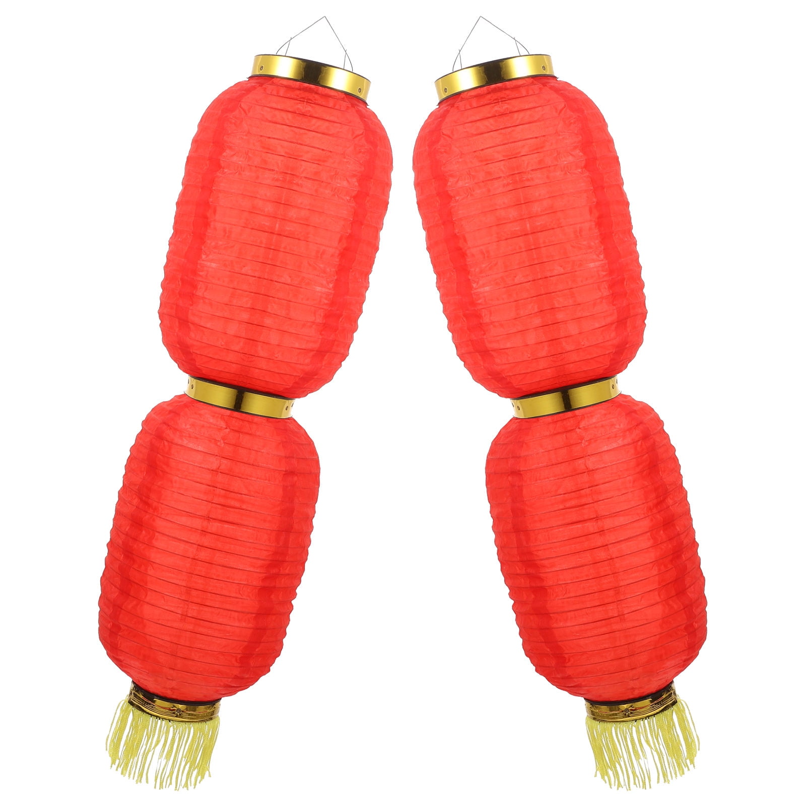 Soimiss Red String Decorative Hanging Lights for Year End Party and ...