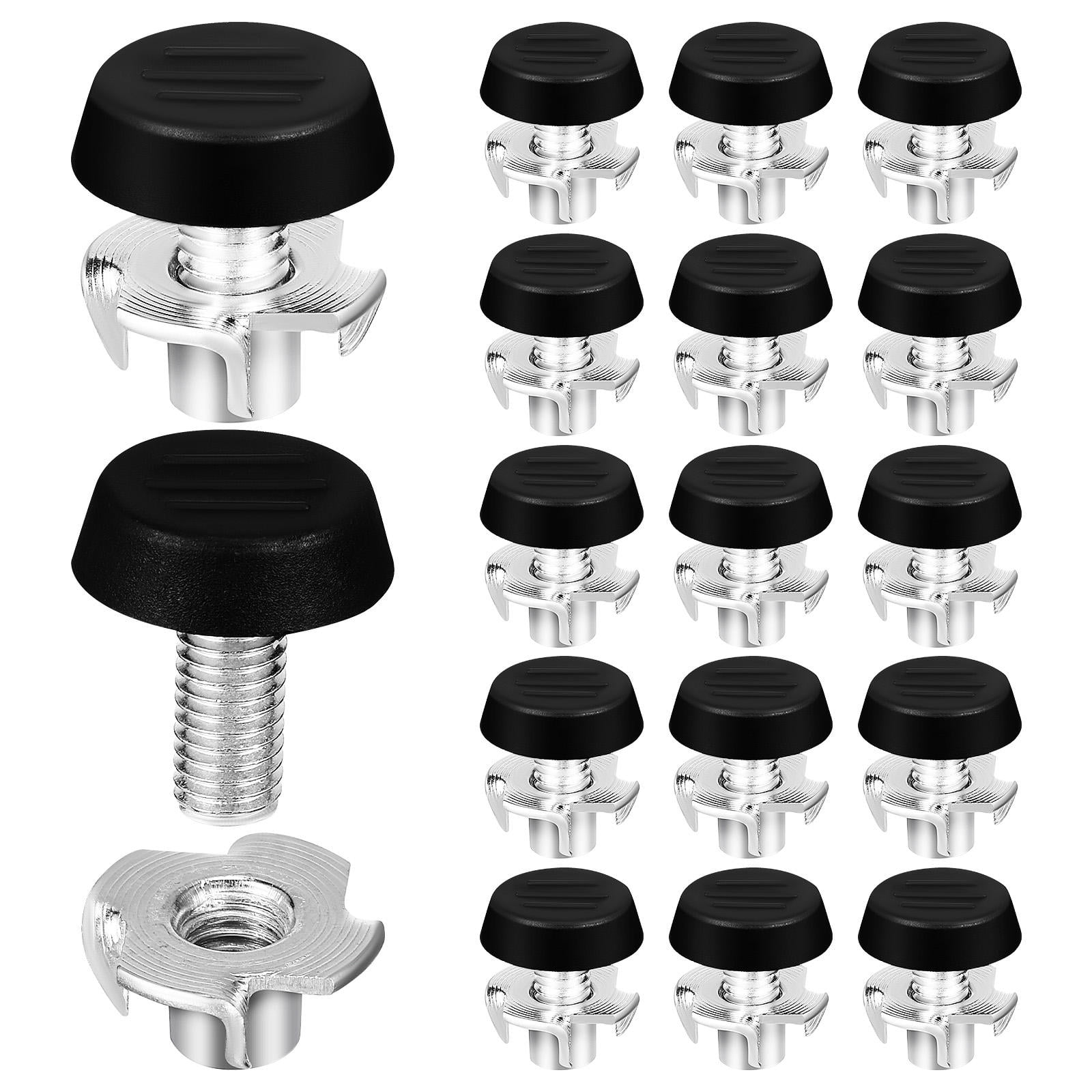 Soimiss Self Leveling Furniture Feet 20 Set Iron Adjustable Leveling Feet for Heavy Duty Table ...
