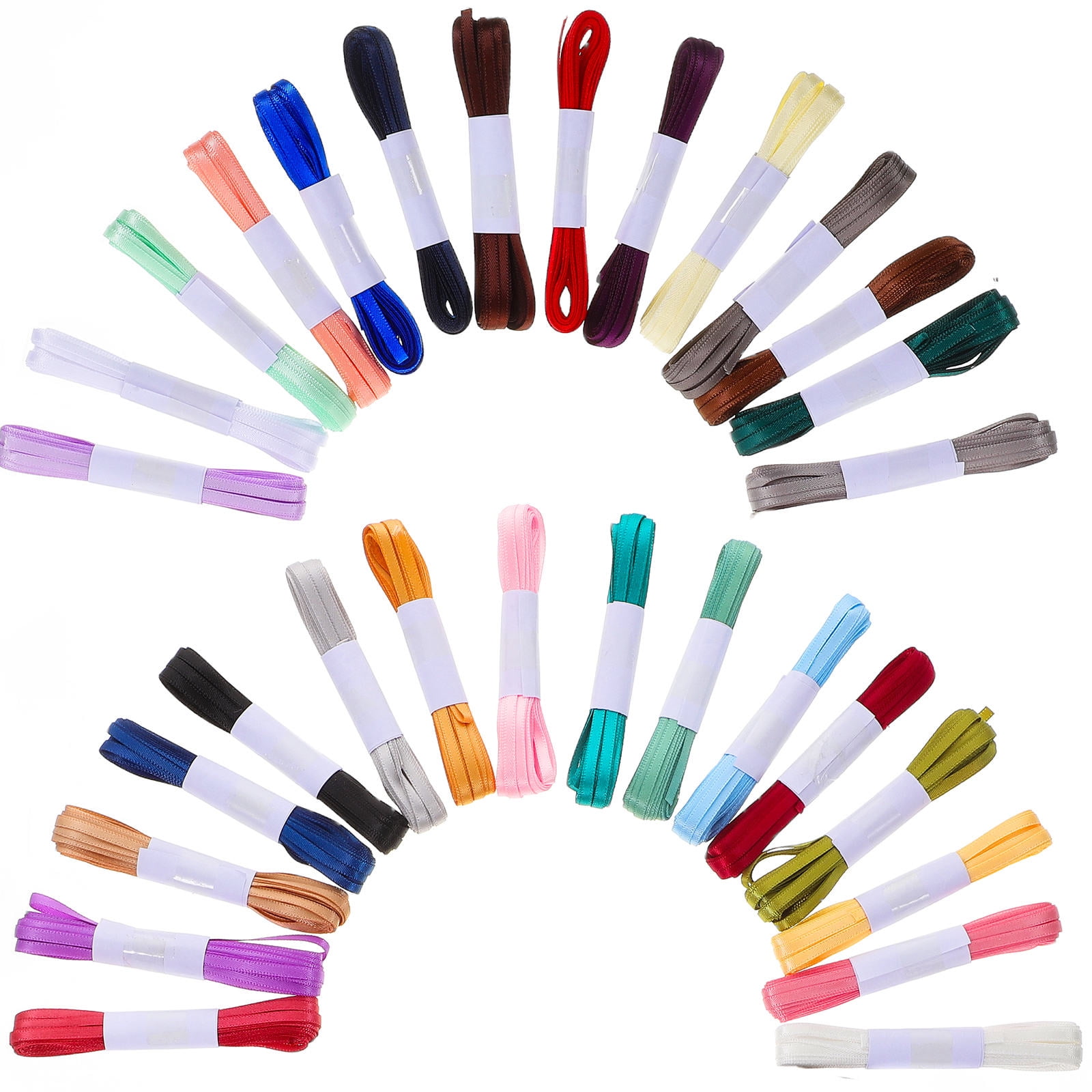 Soimiss Solid Color Ribbon for Craft Made from Polyester Assorted Color ...